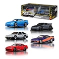 Hot Wheels Cars, Premium Fast & Furious Tokyo Drift Bundle of 5 1:64 ...