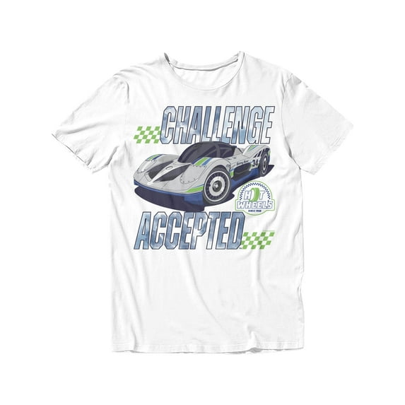 Hot Wheels Challenge Accepted Graphic Short Sleeve T-Shirt for Men ...