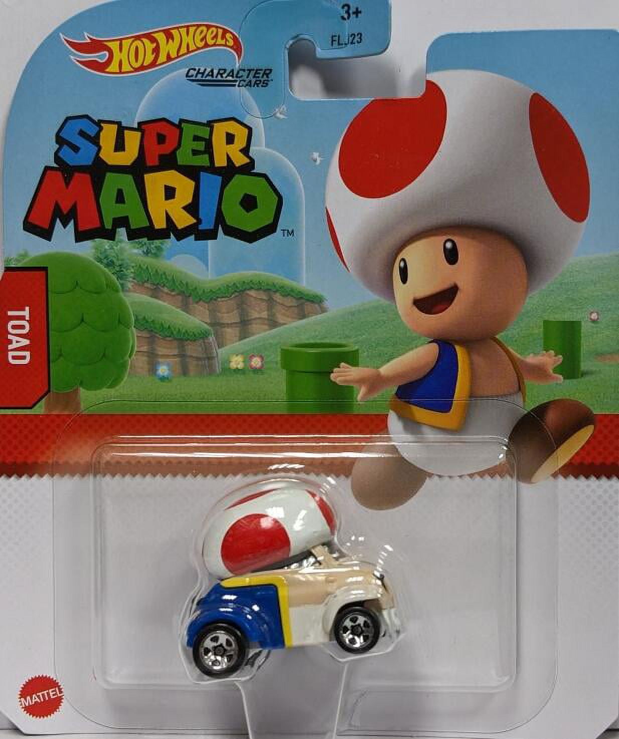 Hot Wheels Character Car Toad 1:64 Scale - Walmart.com