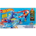 Hot Wheels City Auto Lift Expressway Track Set - Walmart.com