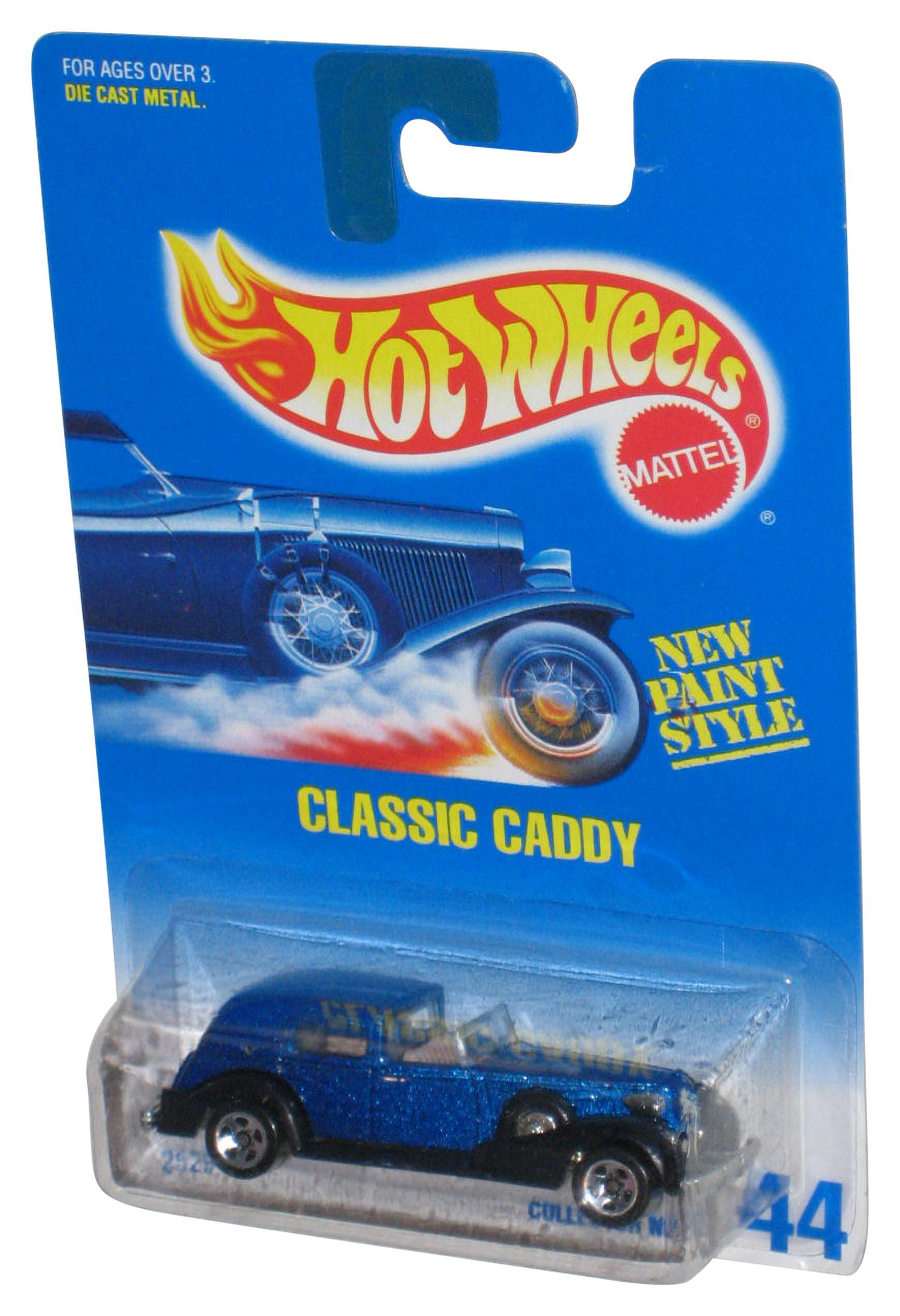 Hot Wheels Classic Caddy New Paint Style (1991) Blue Toy Car #44 ...