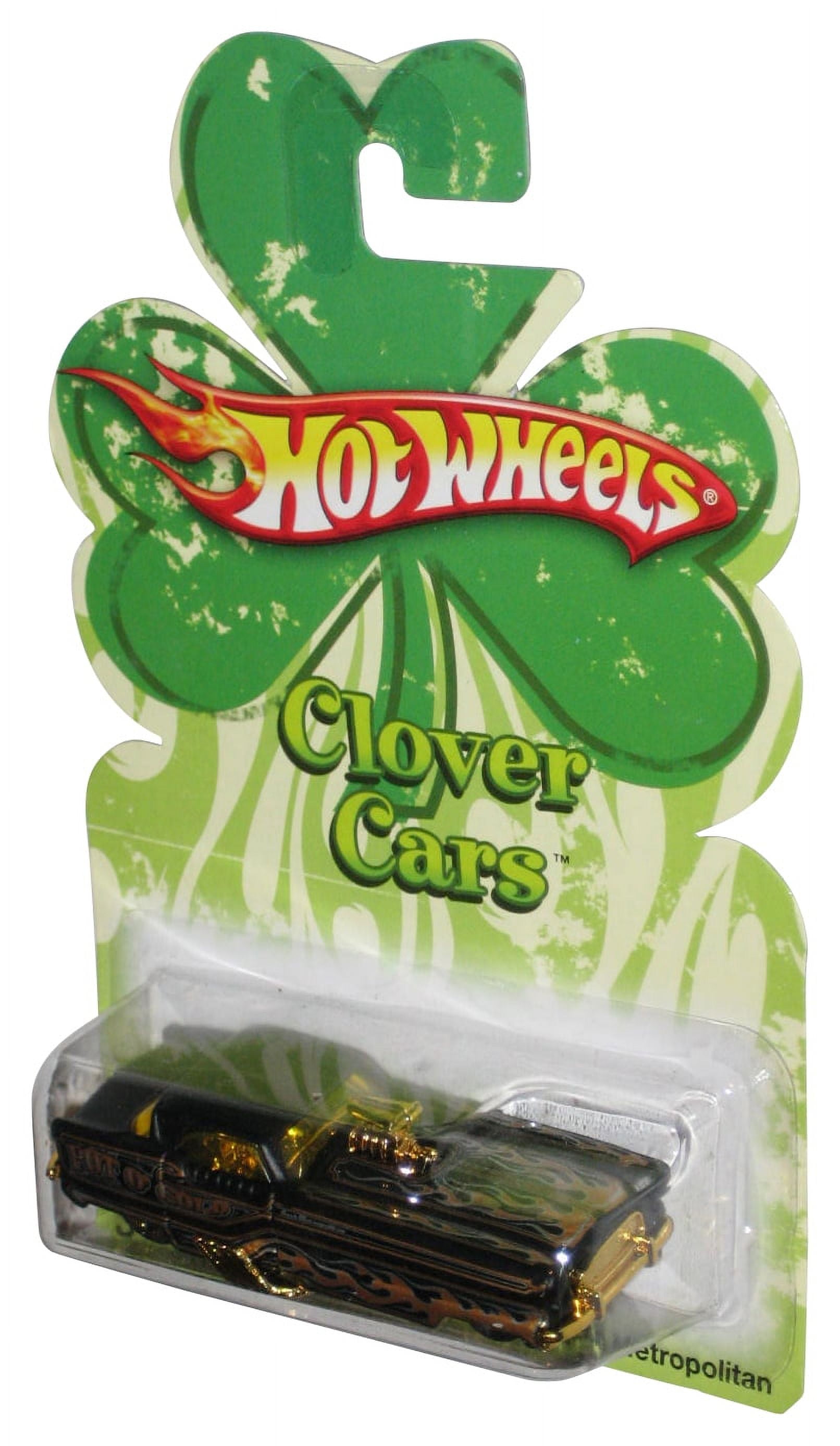 Hot Wheels Clover Cars (2007) Mattel Black Metrorail Nash Metropolitan ...
