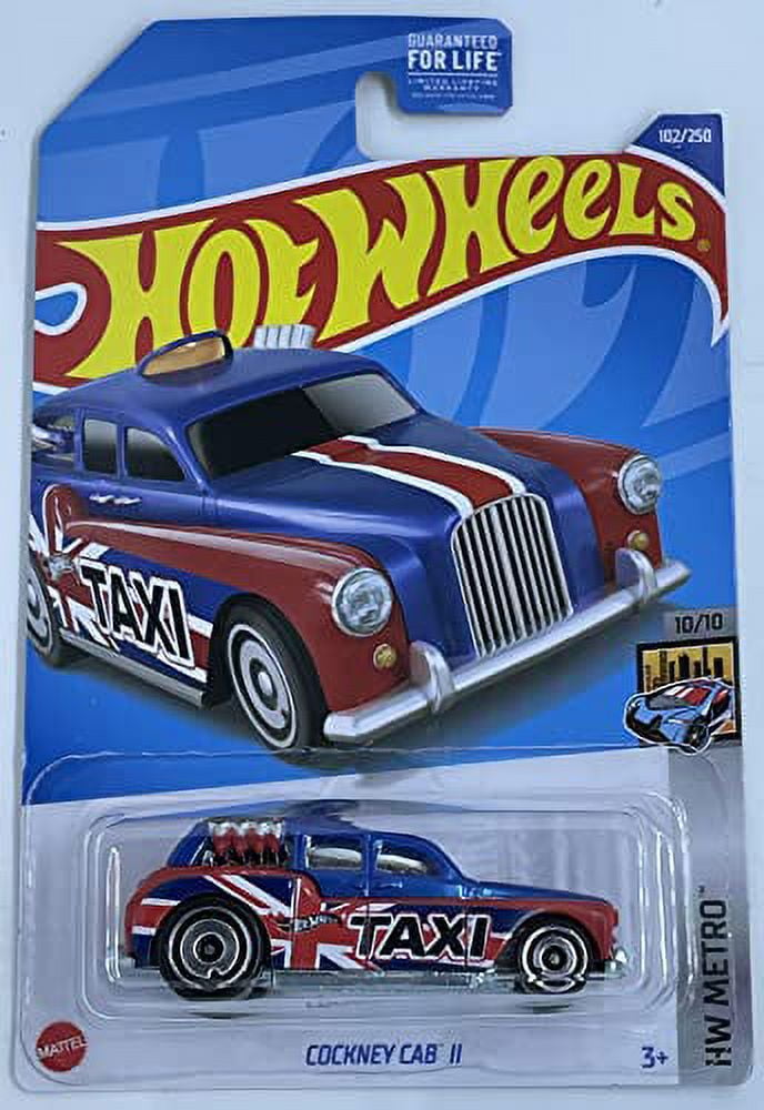Hot Wheels Cockney Cab II HW Metro 10/10 102/250 - Assorted - Walmart.com