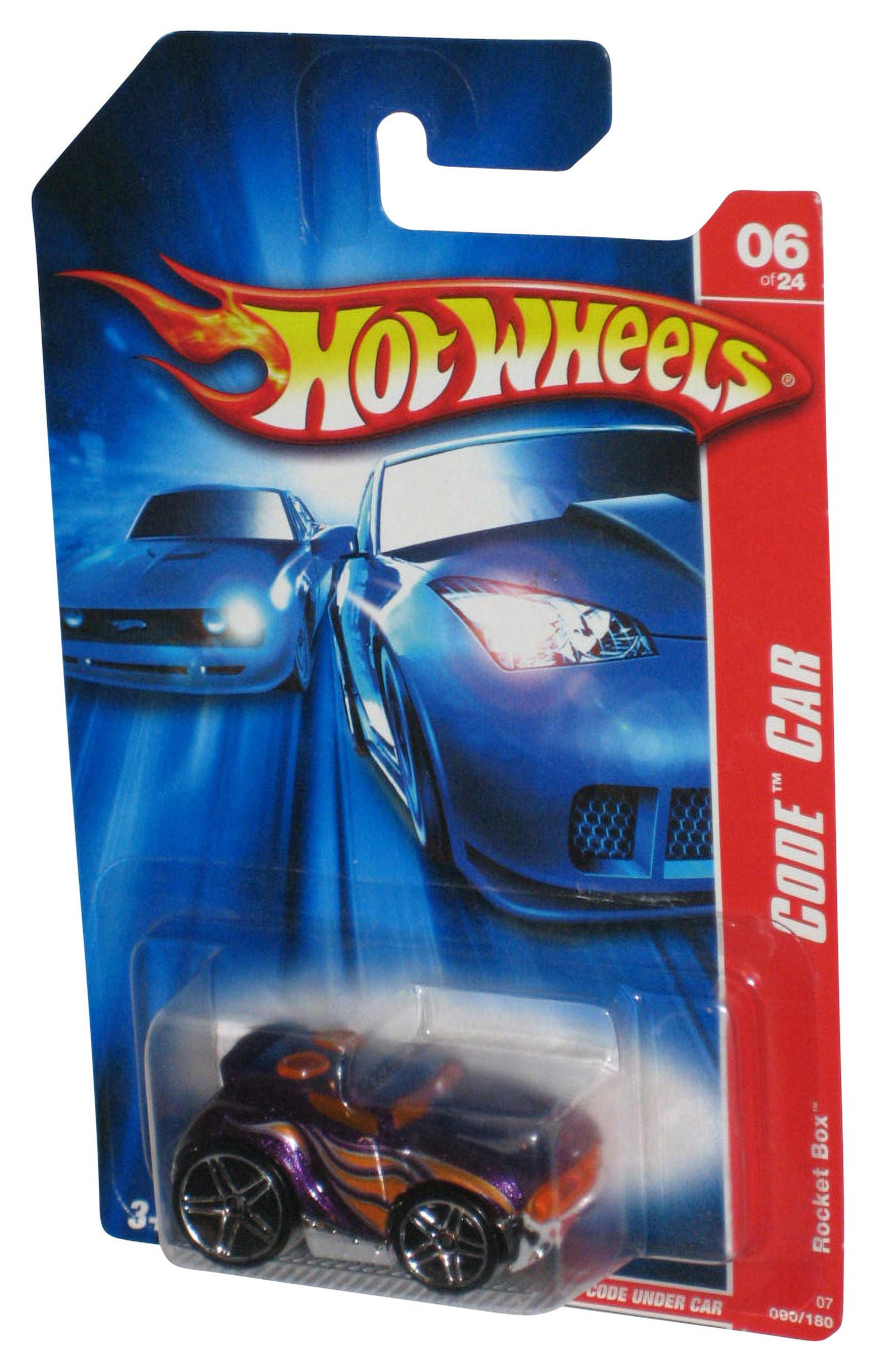 Hot Wheels Code Car 06/24 (2006) Purple Rocket Box Car 090/180 ...