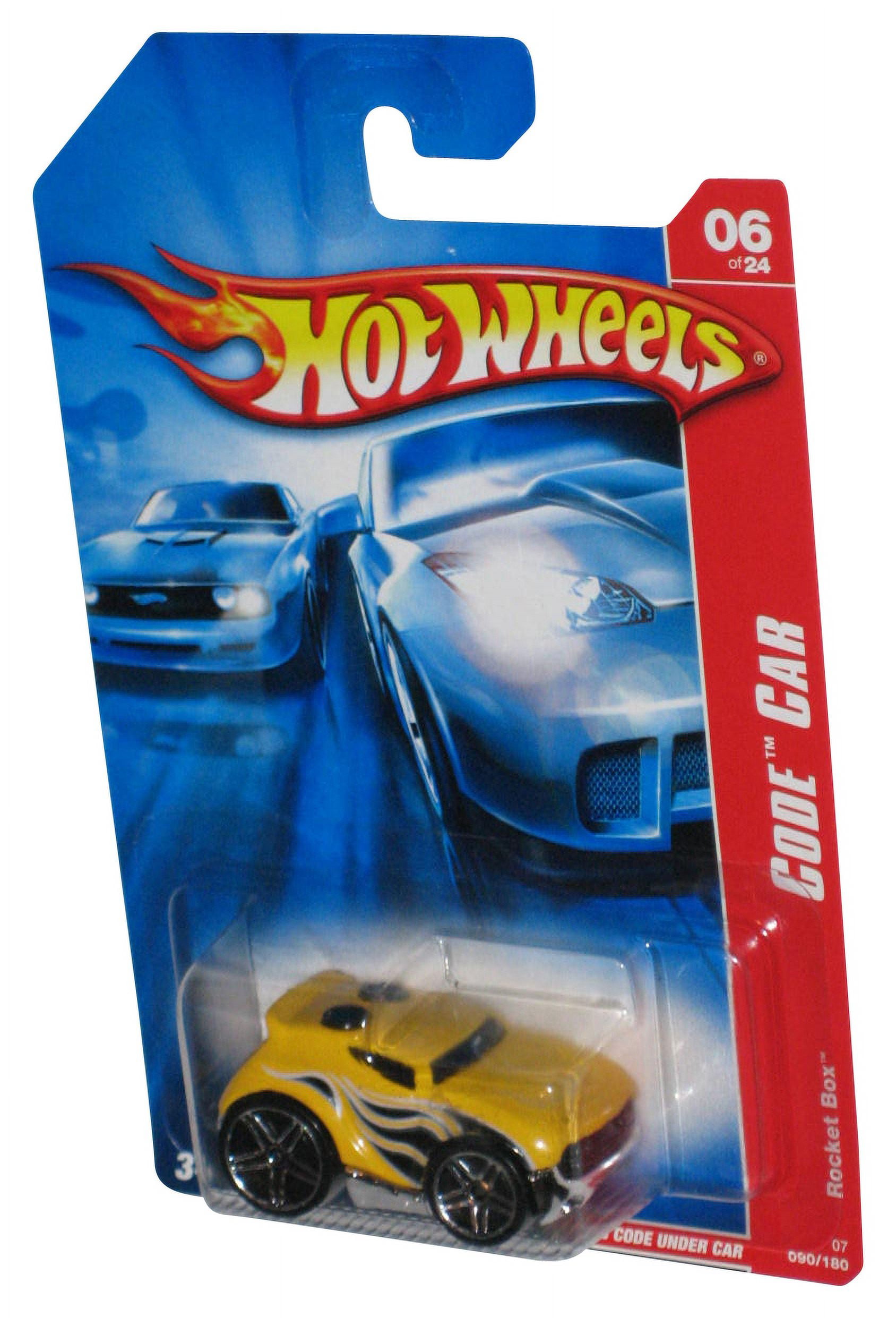 Hot Wheels Code Car 06/24 (2006) Yellow Rocket Box Car 090/180 ...