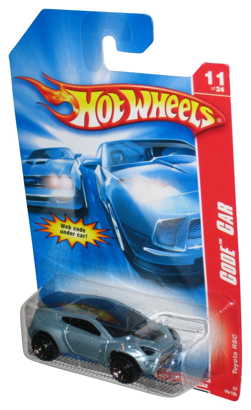 Hot Wheels Code Car 11/24 (2006) Blue Toyota RSC Car 95/180 - Walmart.com