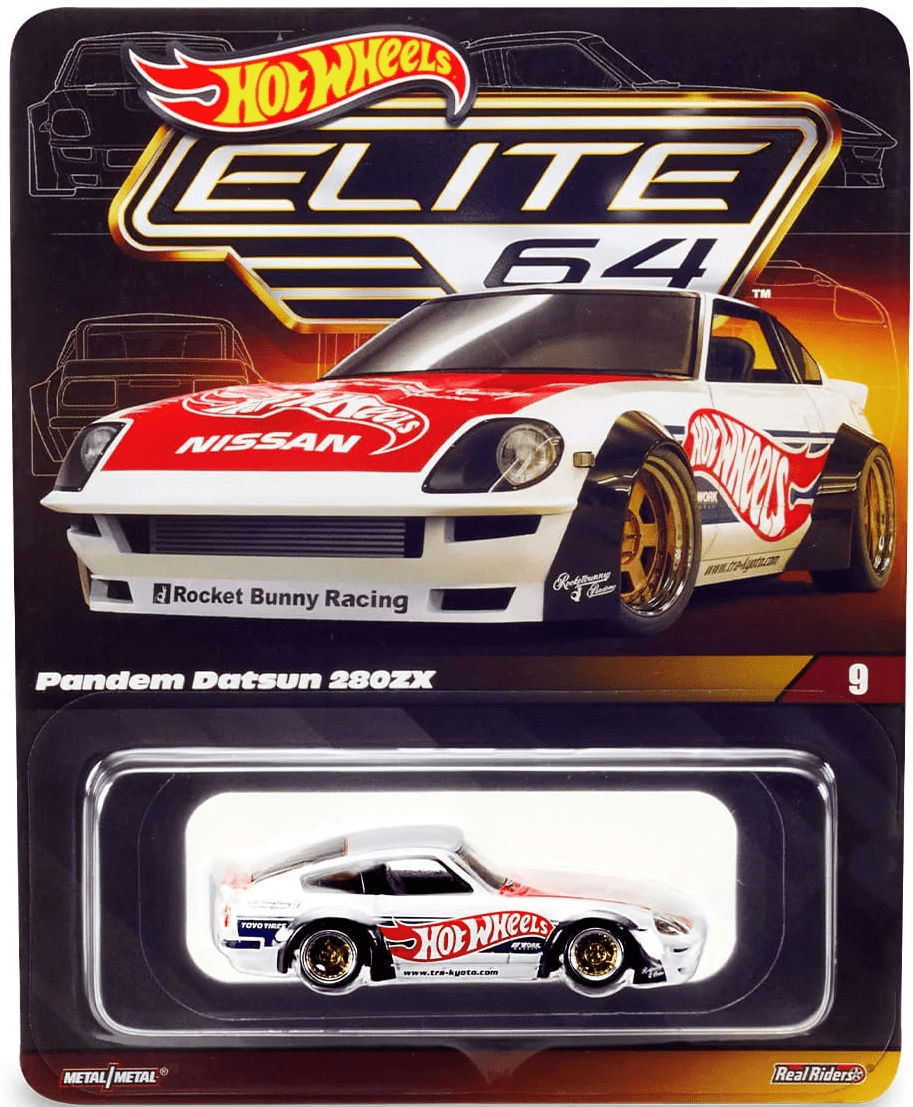 Hot Wheels Collectors Elite 64 Pandem Datsun 280ZX - Walmart.com