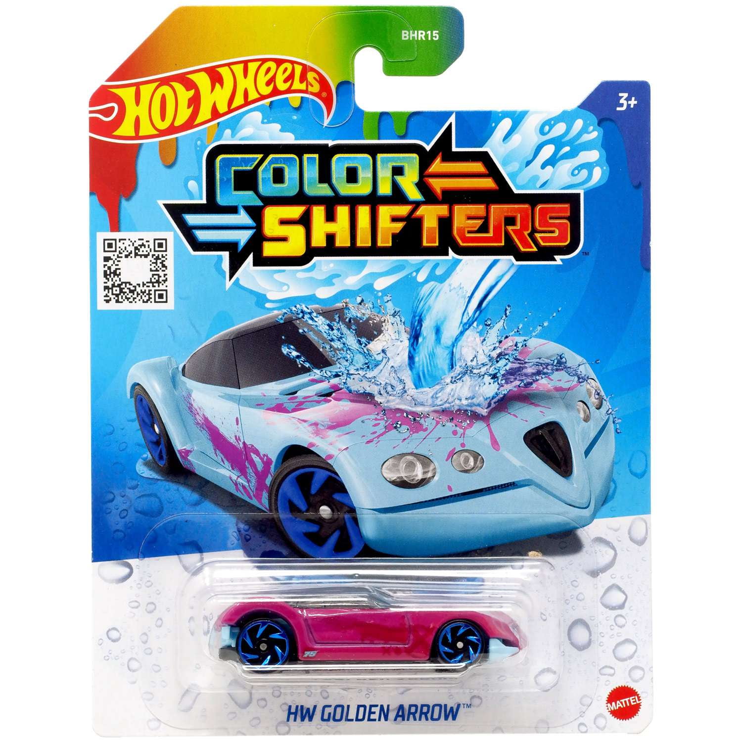 Hot Wheels Color Shifters HW Golden Arrow Diecast Car - Walmart.com