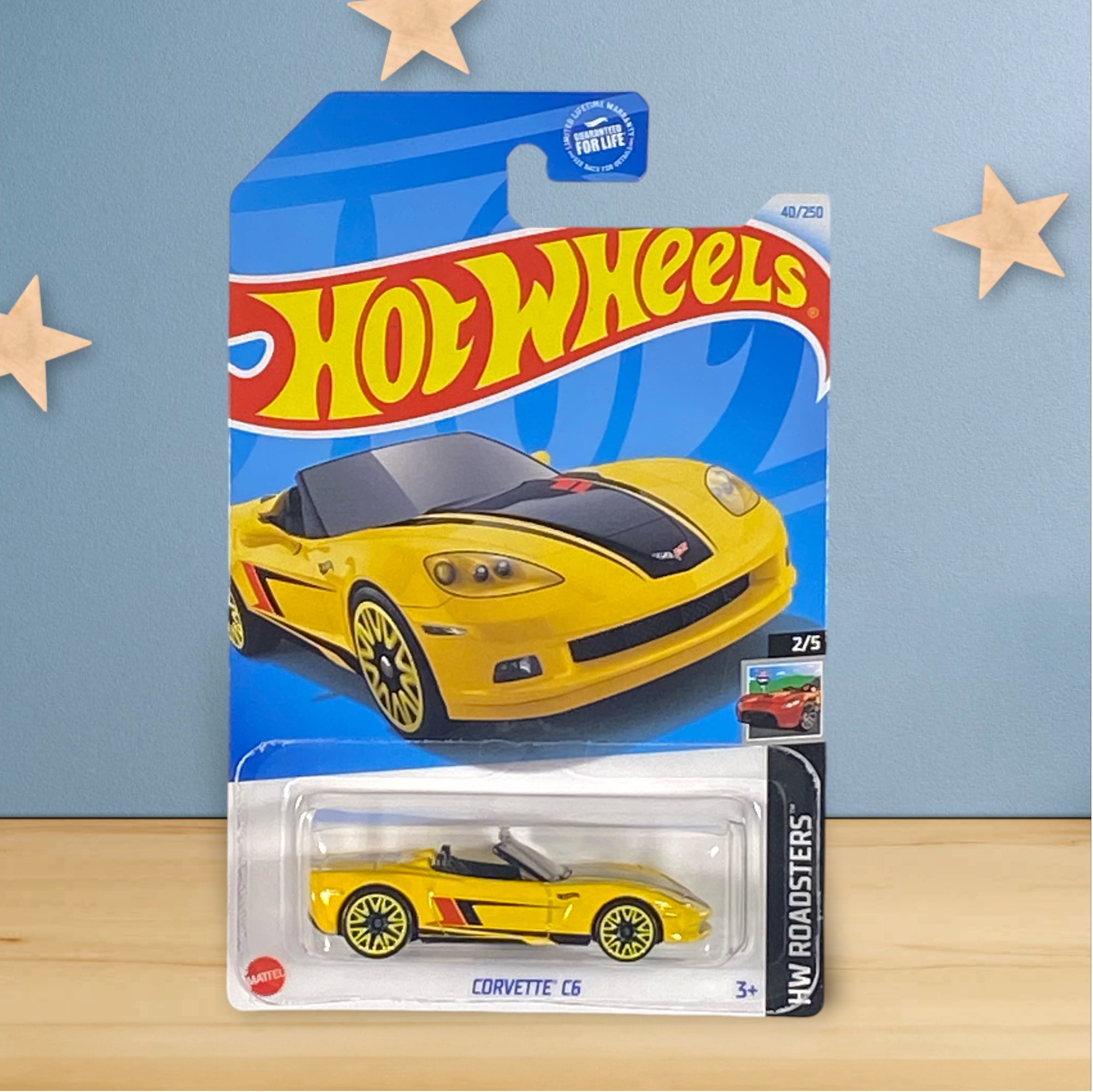 Hot Wheels Corvette C6 40/250 HW Roadsters - Walmart.com