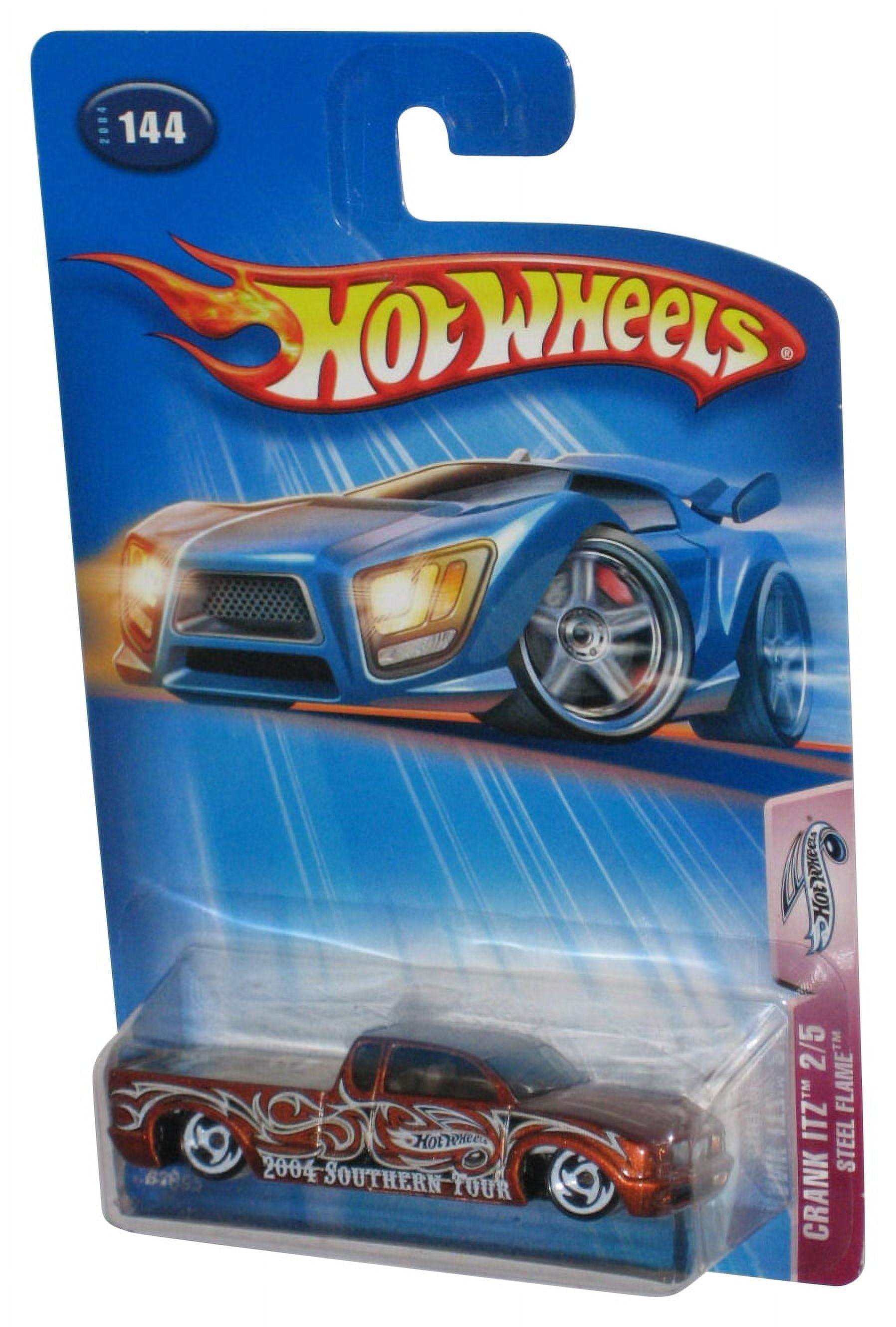 Hot Wheels Crank Itz Steel Flame 2/5 (2004) Mattel Die-Cast Toy Truck ...