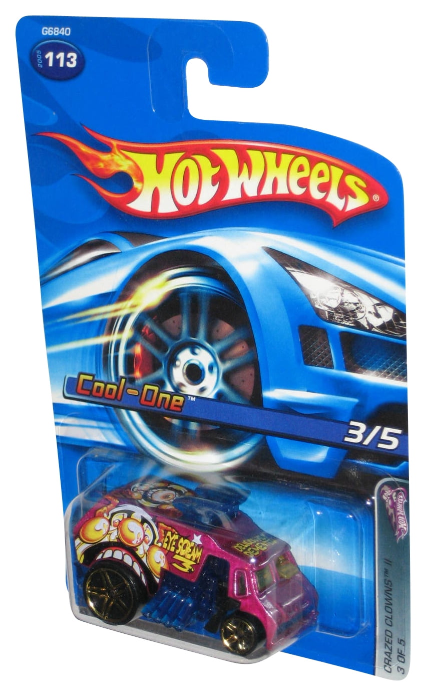 Hot Wheels Crazed Clowns II 3/5 Cool-One (2005) Mattel Purple Toy Car ...