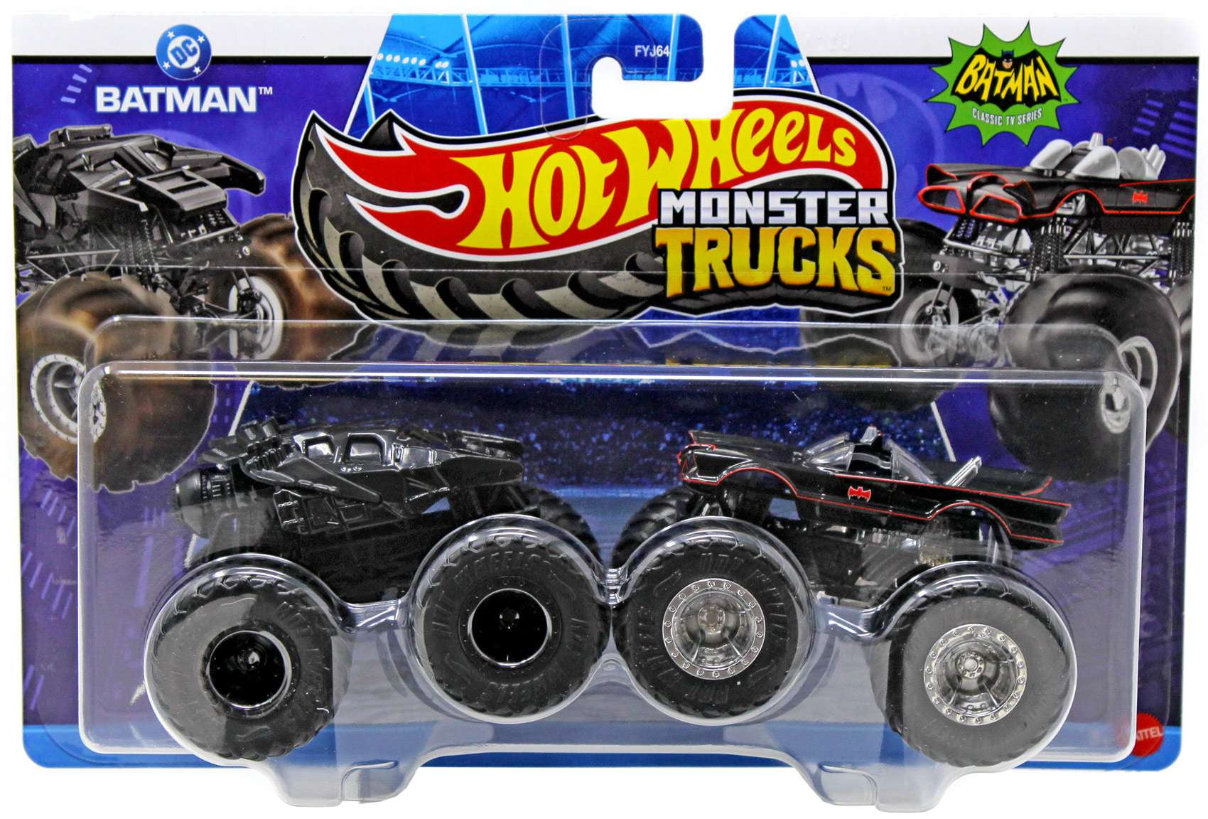 Hot Wheels Demolition Doubles Batmobile Diecast Car 2-Pack - Walmart.com
