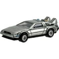 Hot Wheels Diecast 1:64 Scale Back To The Future Time Machine Vehicle ...
