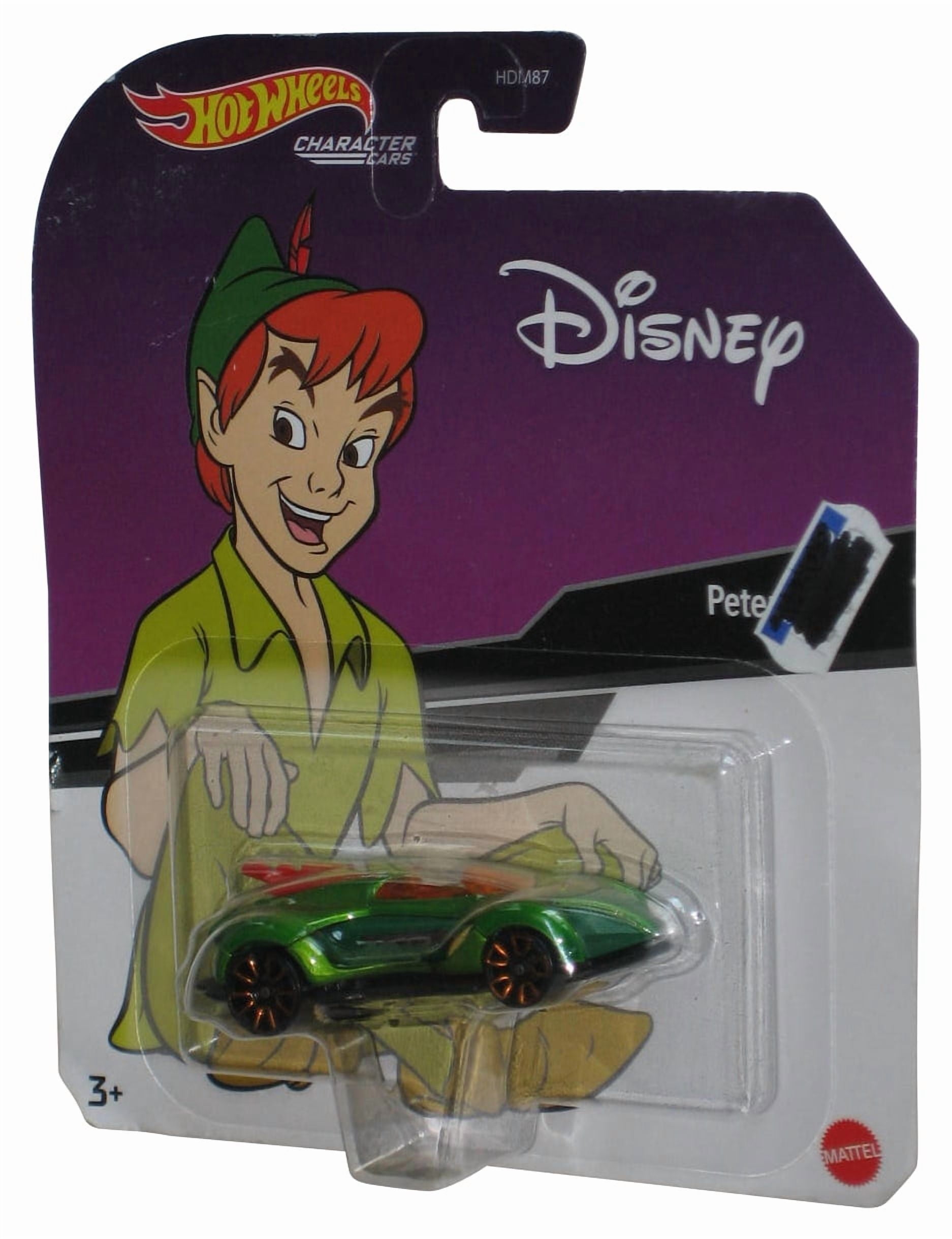 Hot Wheels Disney (2020) Peter Pan Green Characters Car Toy - Walmart.com