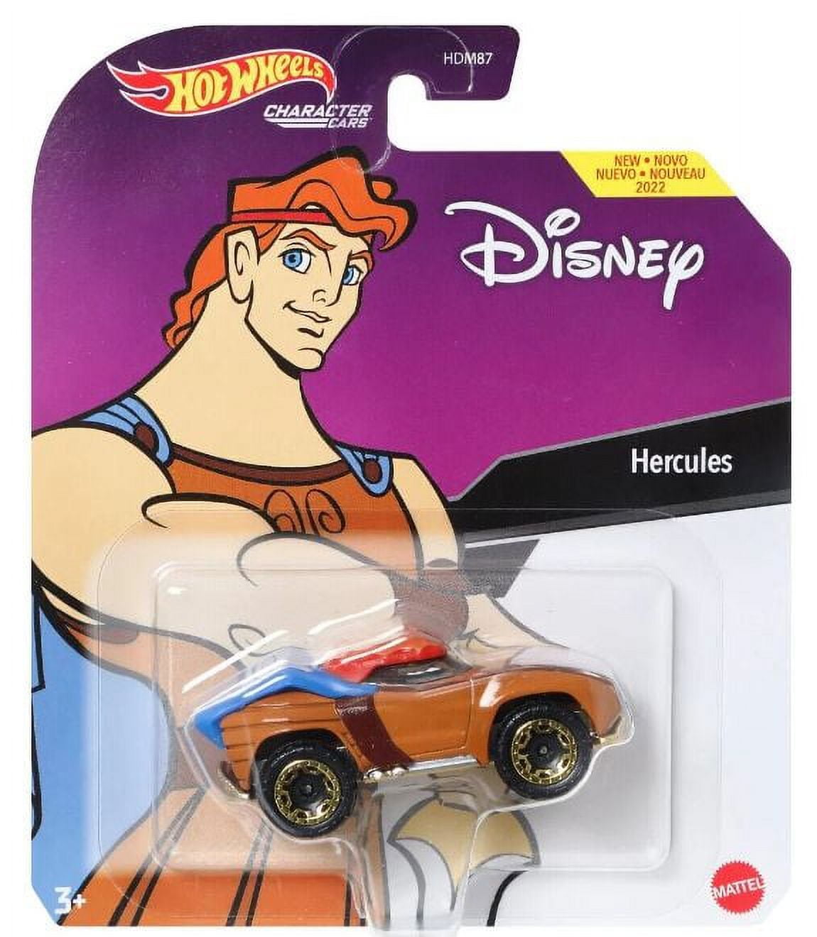 Hot Wheels Disney Hercules Character Car Play Vehicle - Walmart.com