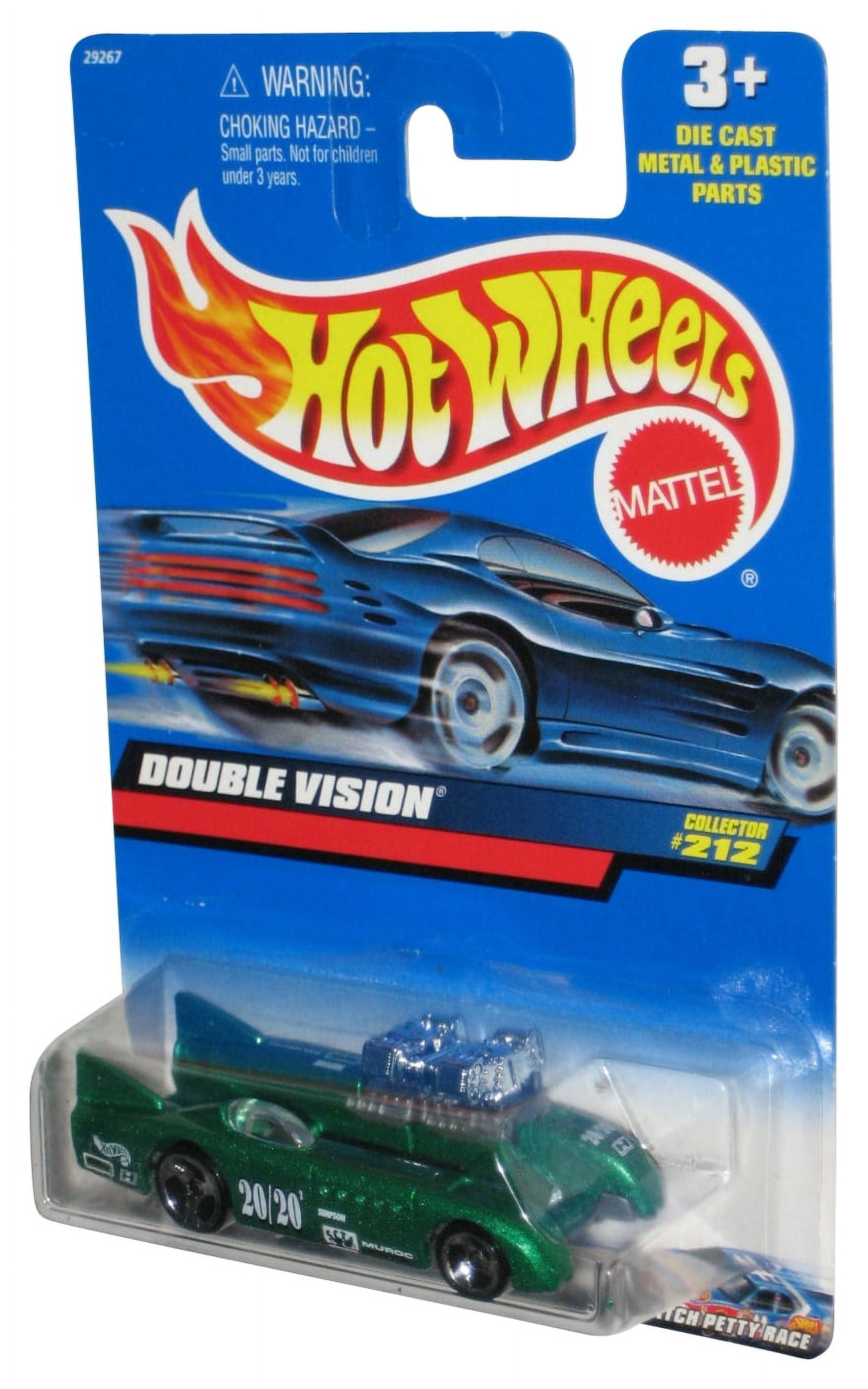 Hot Wheels Double Vision (1999) Green Collector Toy Car #212 - Walmart.com