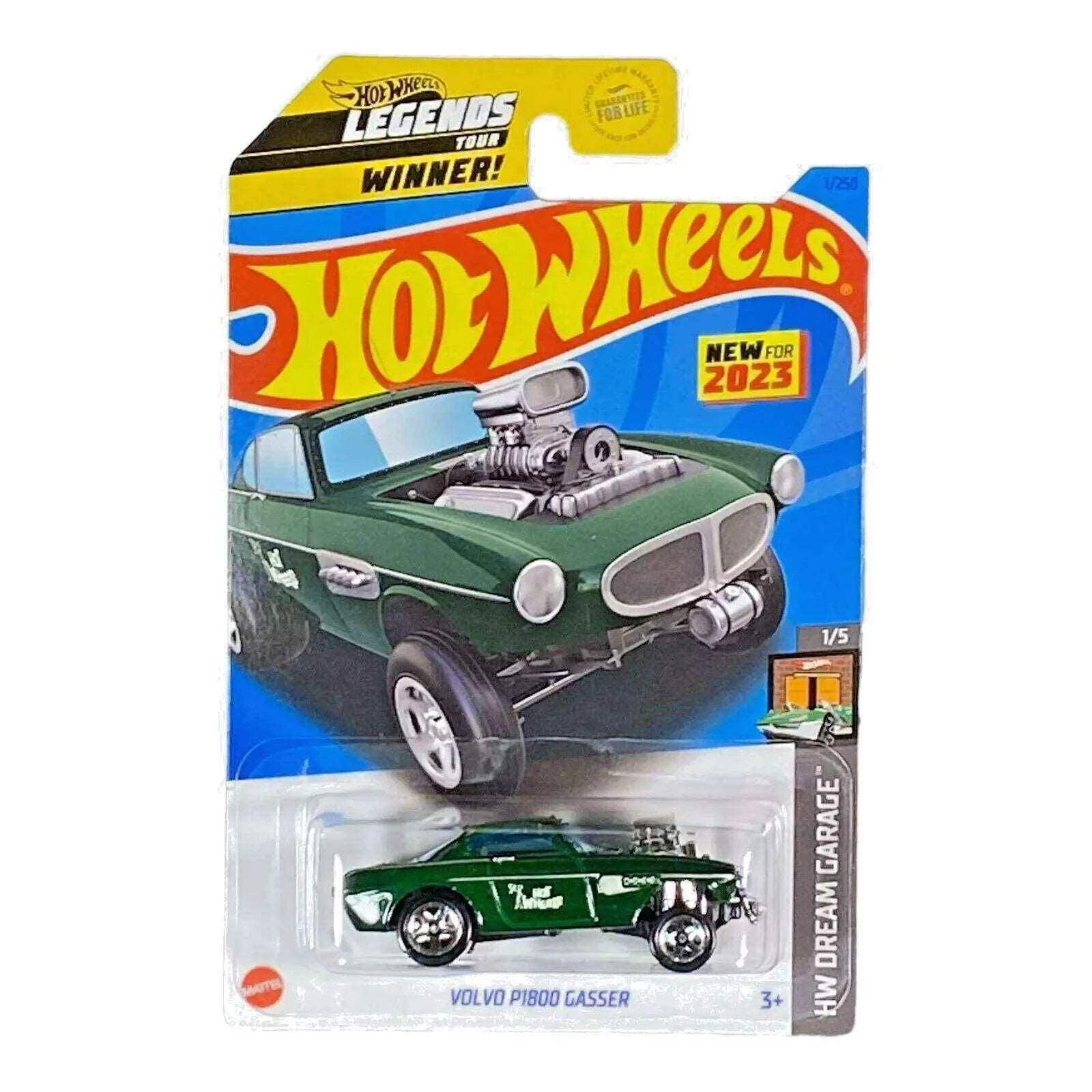 Hot Wheels Dream Garage Volvo P1800 Gasser Green - Walmart.com