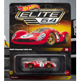 Hot Wheels Elite 64 1967 Ferrari 330 P4, Rosso Corsa Red, Premium 1:64 ...