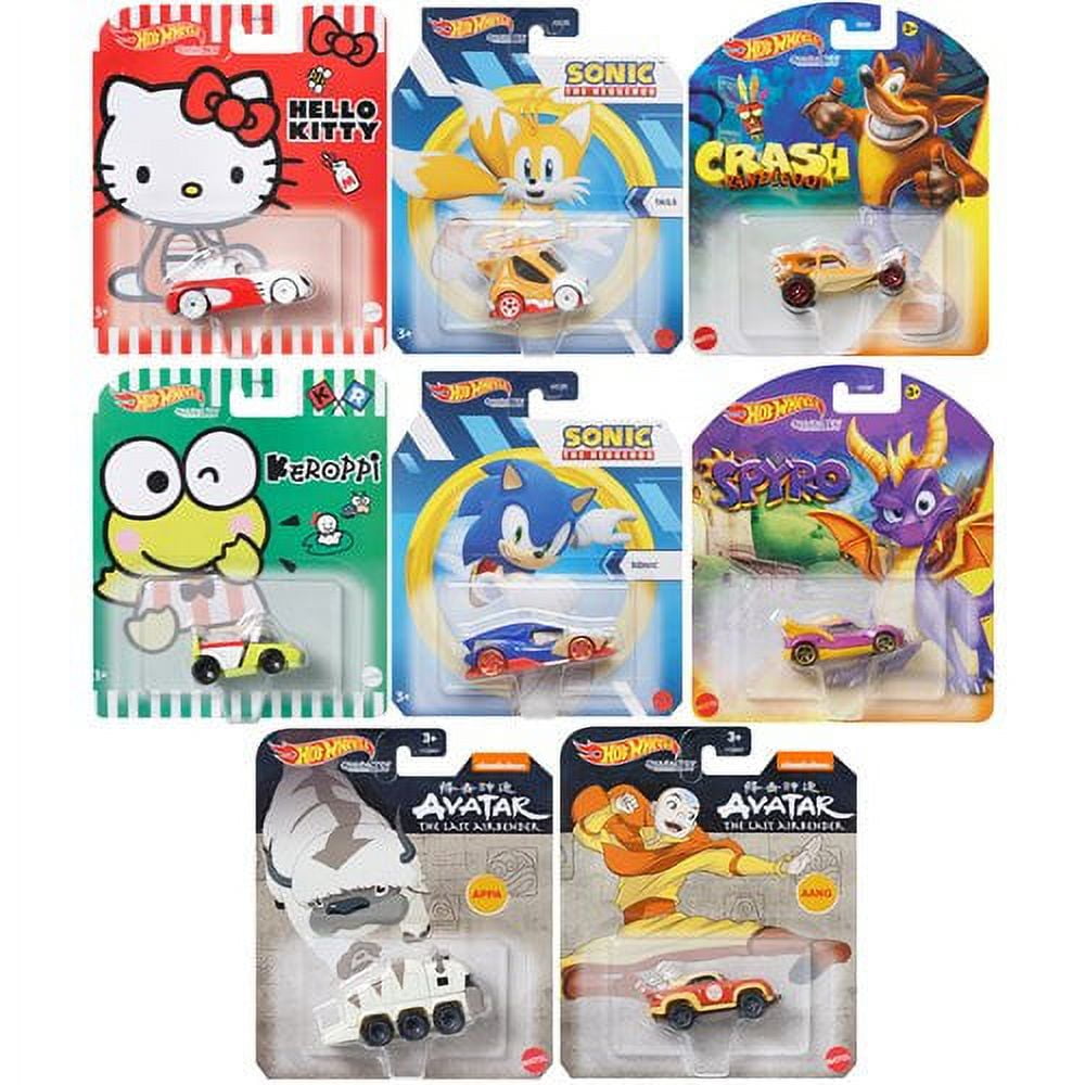 Hot Wheels Entertainment Character Cars Mix Case of 8 cars Hello Kitty - Walmart.com