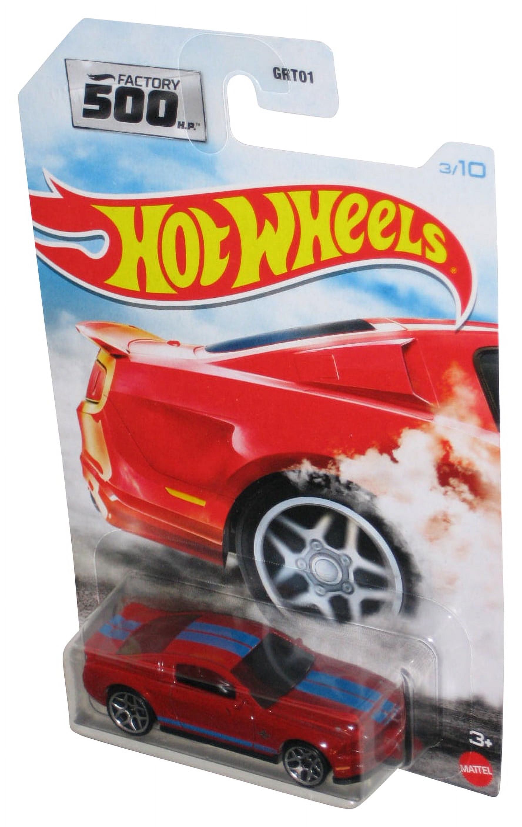 Hot Wheels Factory 500 (2020) Red '10 Shelby GT500 Super Snake Toy Car ...