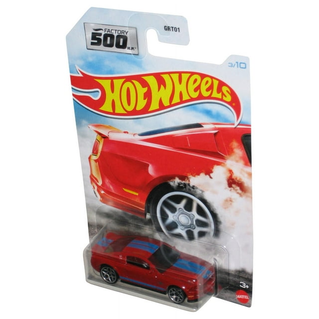 Hot Wheels Factory 500 (2020) Red '10 Shelby GT500 Super Snake Toy Car ...