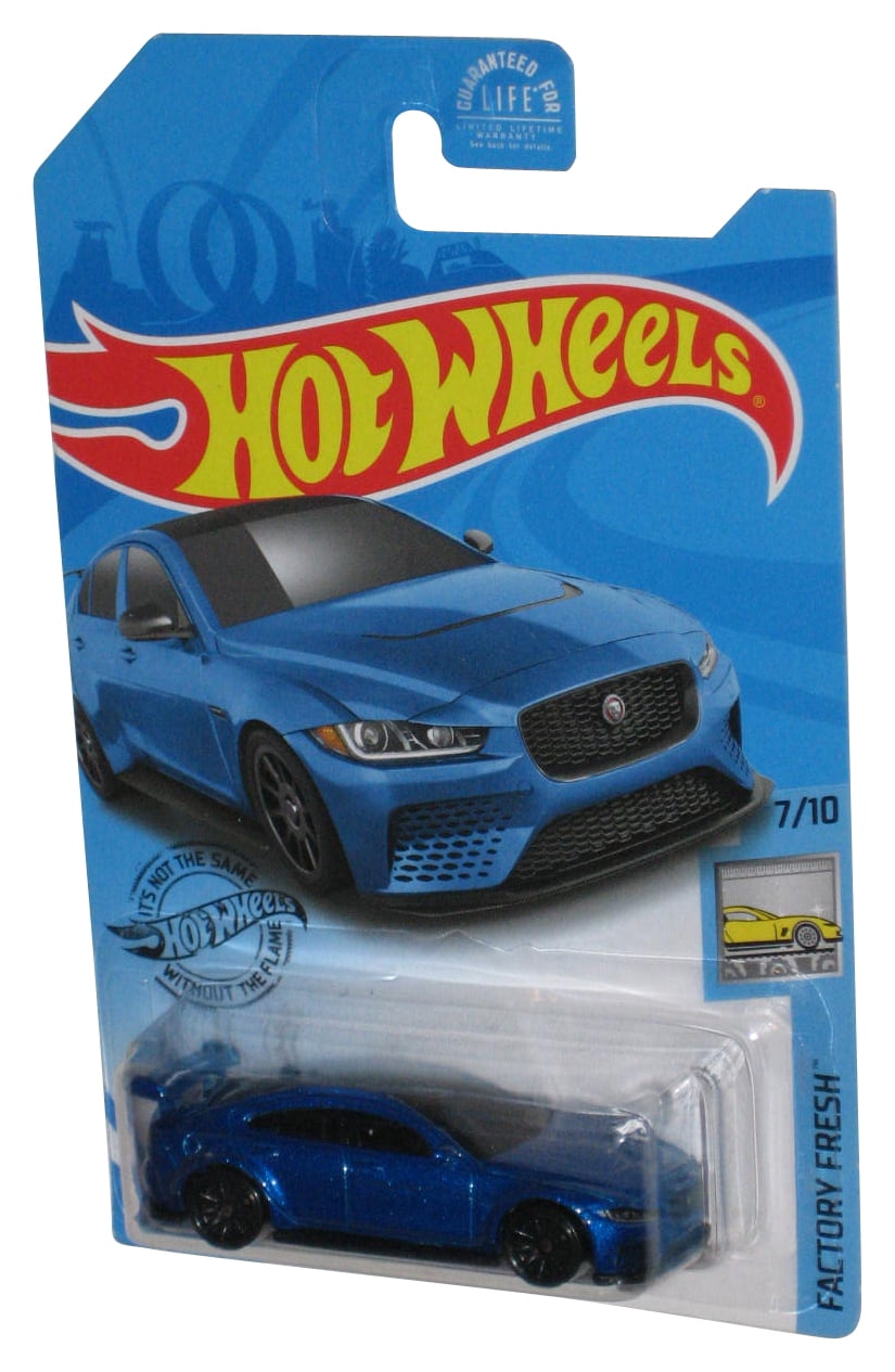 Hot Wheels Factory Fresh (2017) Blue Jaguar XE SV Project 8 Toy Car 7/ ...