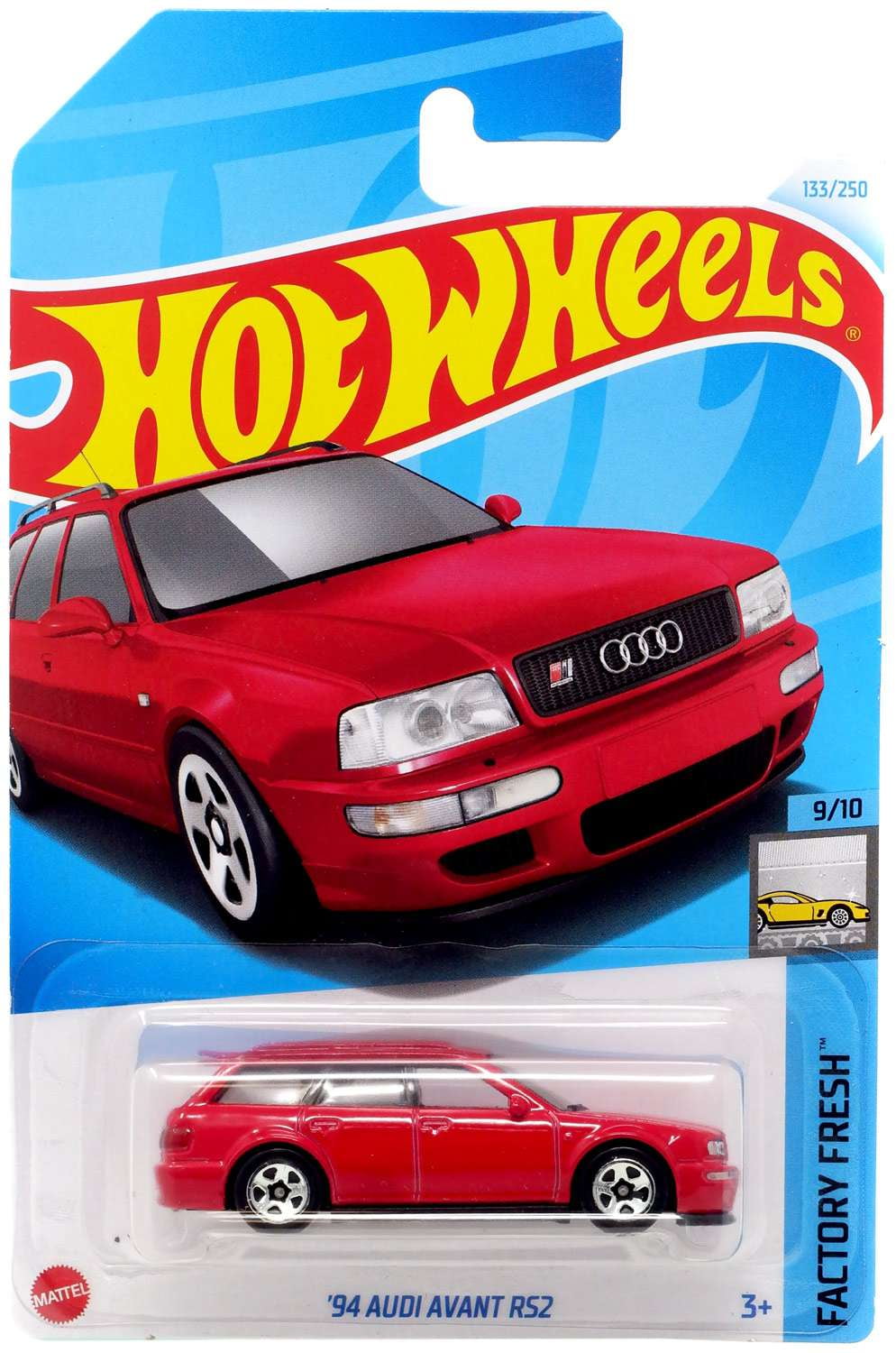 Hot Wheels Factory Fresh '94 Audi Avant RS2 Diecast Car - Walmart.com
