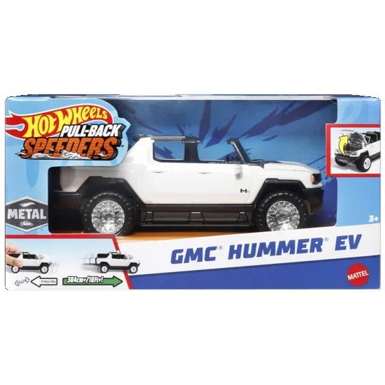 Hot Wheels Factory Fresh GMC Hummer EV Diecast Pull-Back Car - Walmart.com