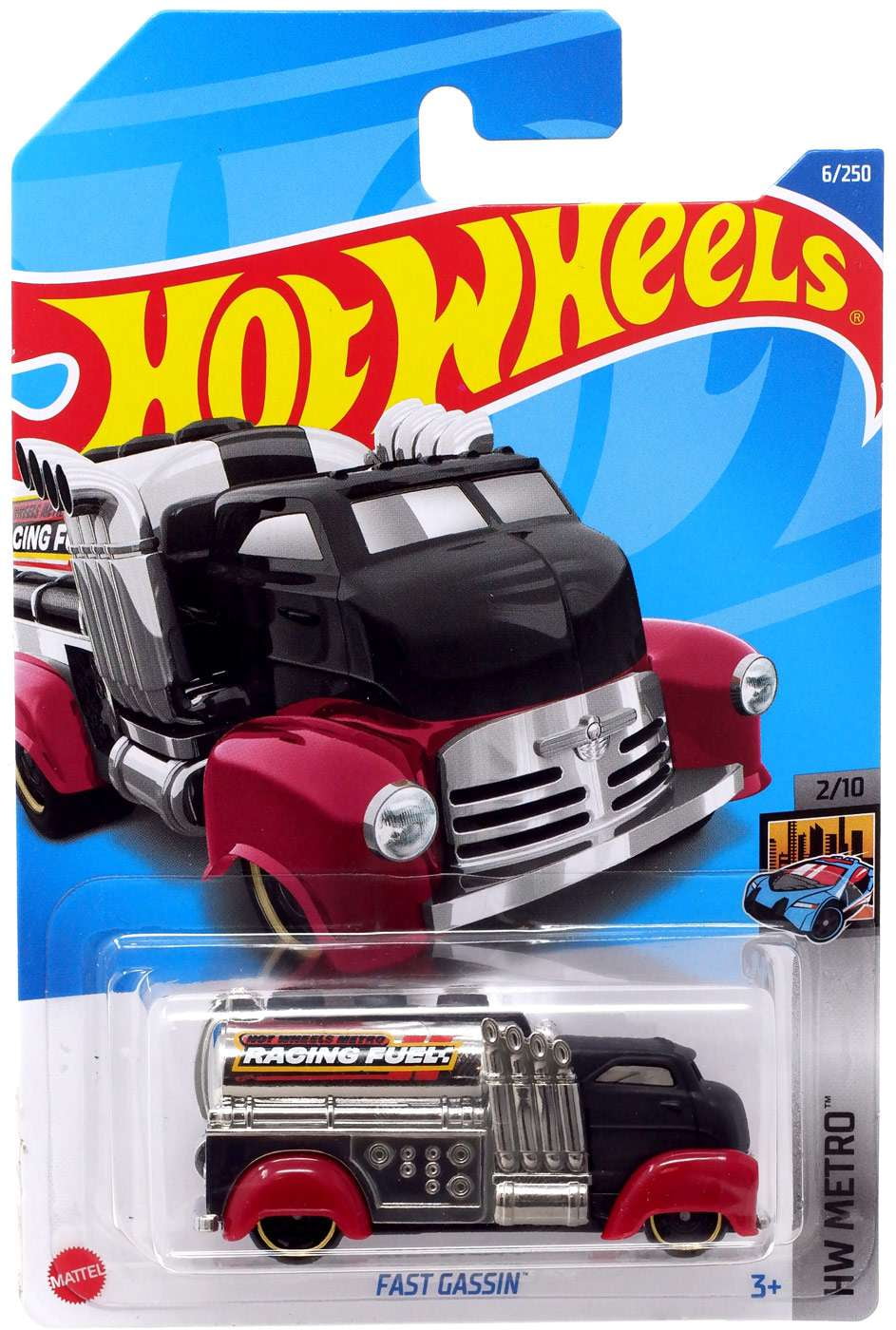 Hot Wheels Fast Gassin HW Metro 2/10 6/250 - Assorted - Walmart.com
