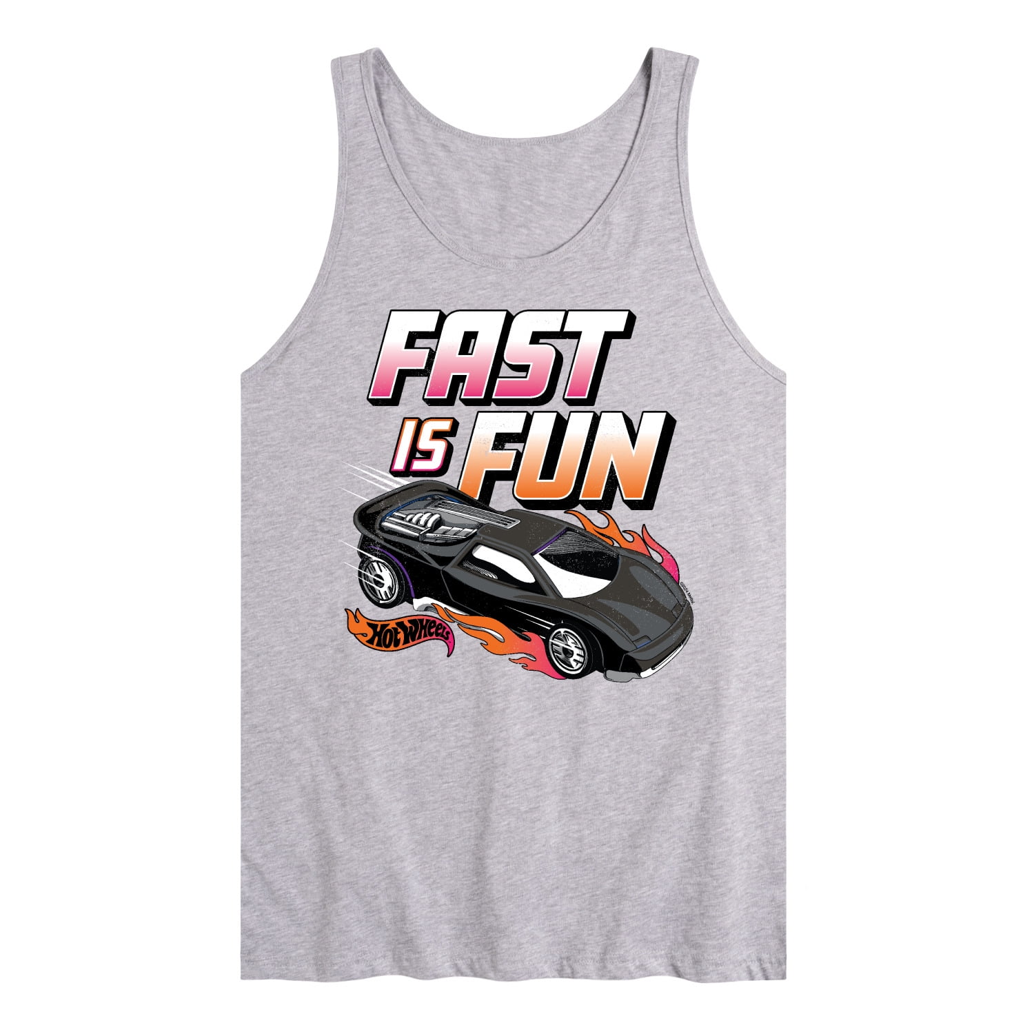 Hot Wheels - Fast Is Fun - Men's Jersey Tank - Walmart.com