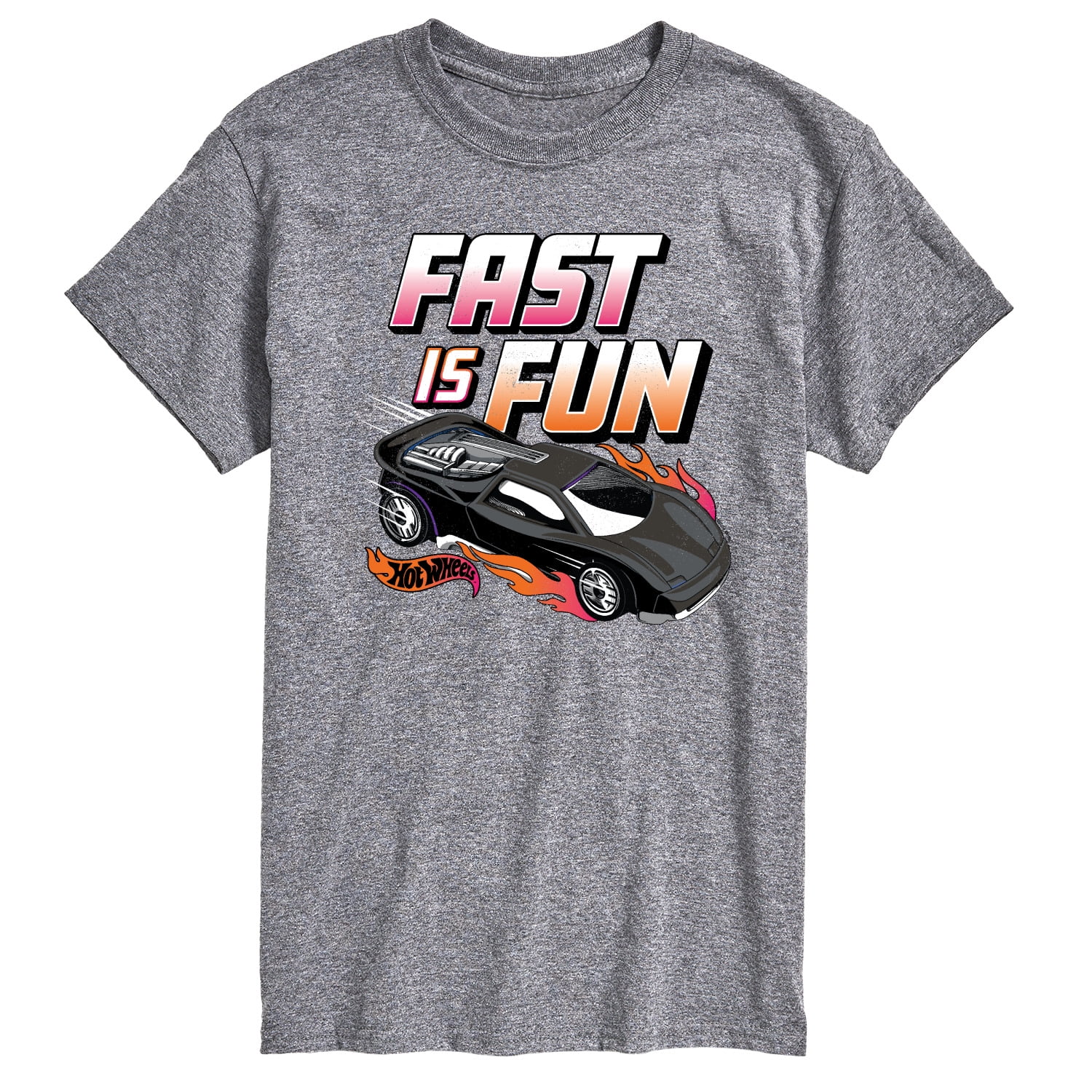 Hot Wheels - Fast Is Fun - Men's Short Sleeve T-Shirt - Walmart.com