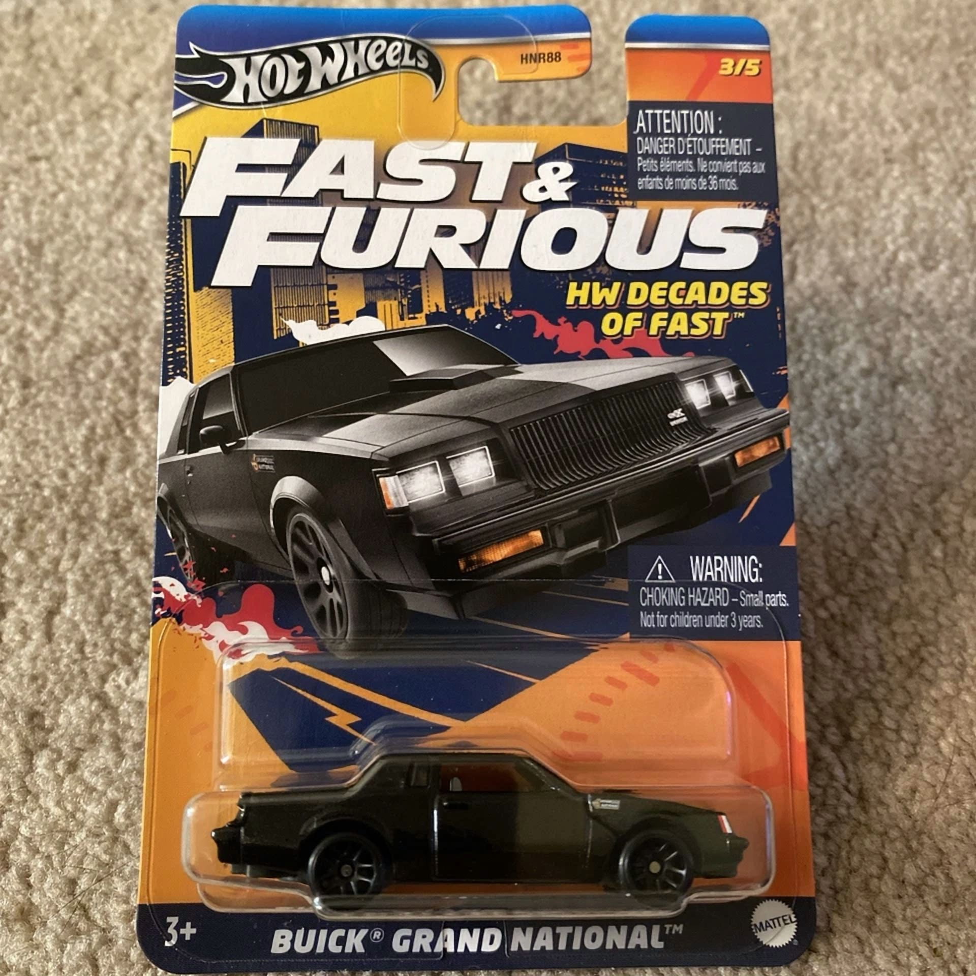 Hot Wheels Fast and Furious HW Decades Of Fast Buick Grand National ...