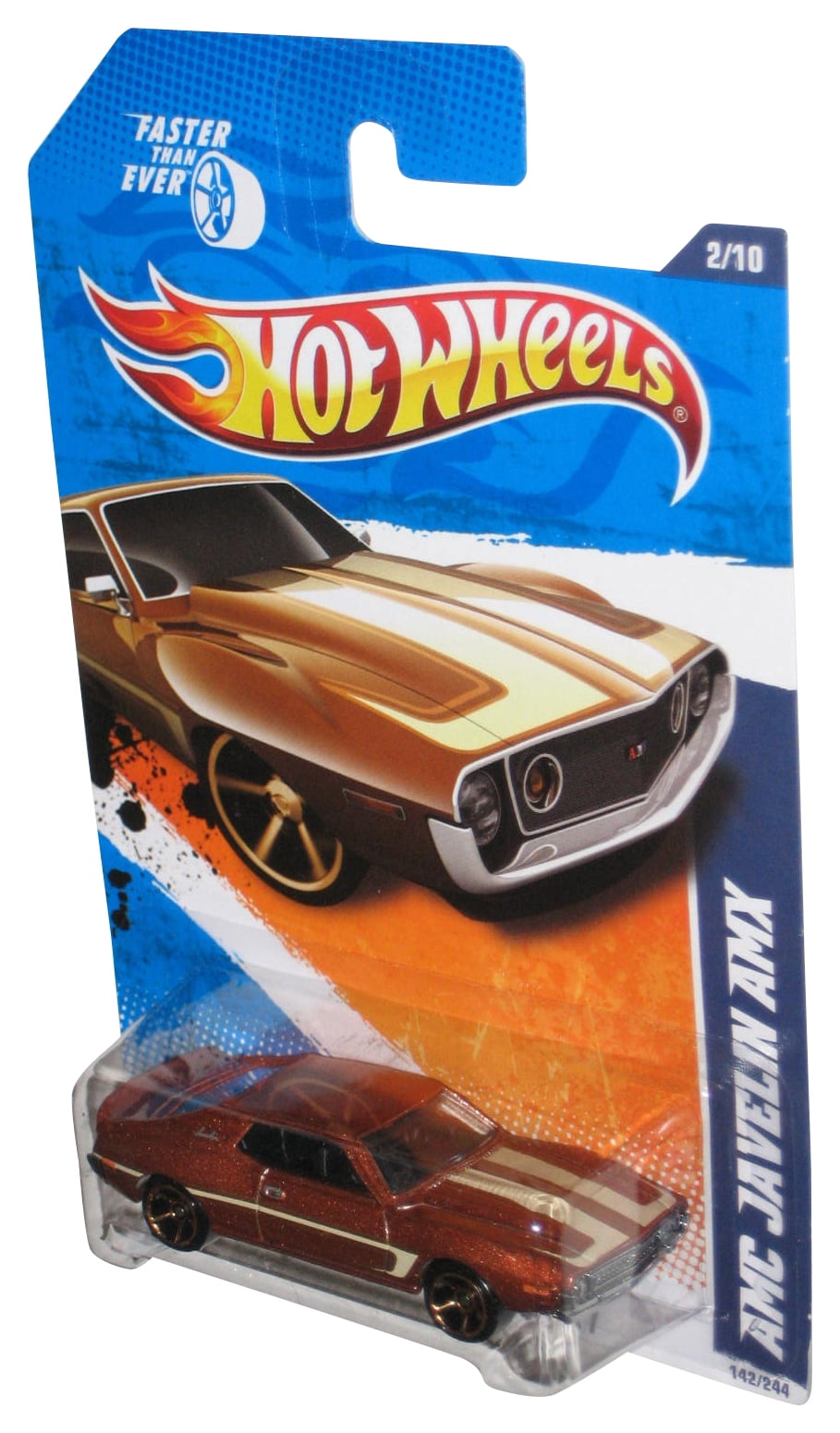 Hot Wheels Faster Than Ever 2/10 '11 Copper AMC Javelin AMX Toy Car 142 ...
