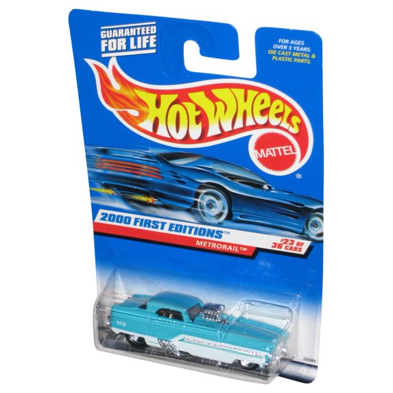 Hot Wheels First Editions 22/36 Metrorail (2000) Blue Toy Car #083 ...
