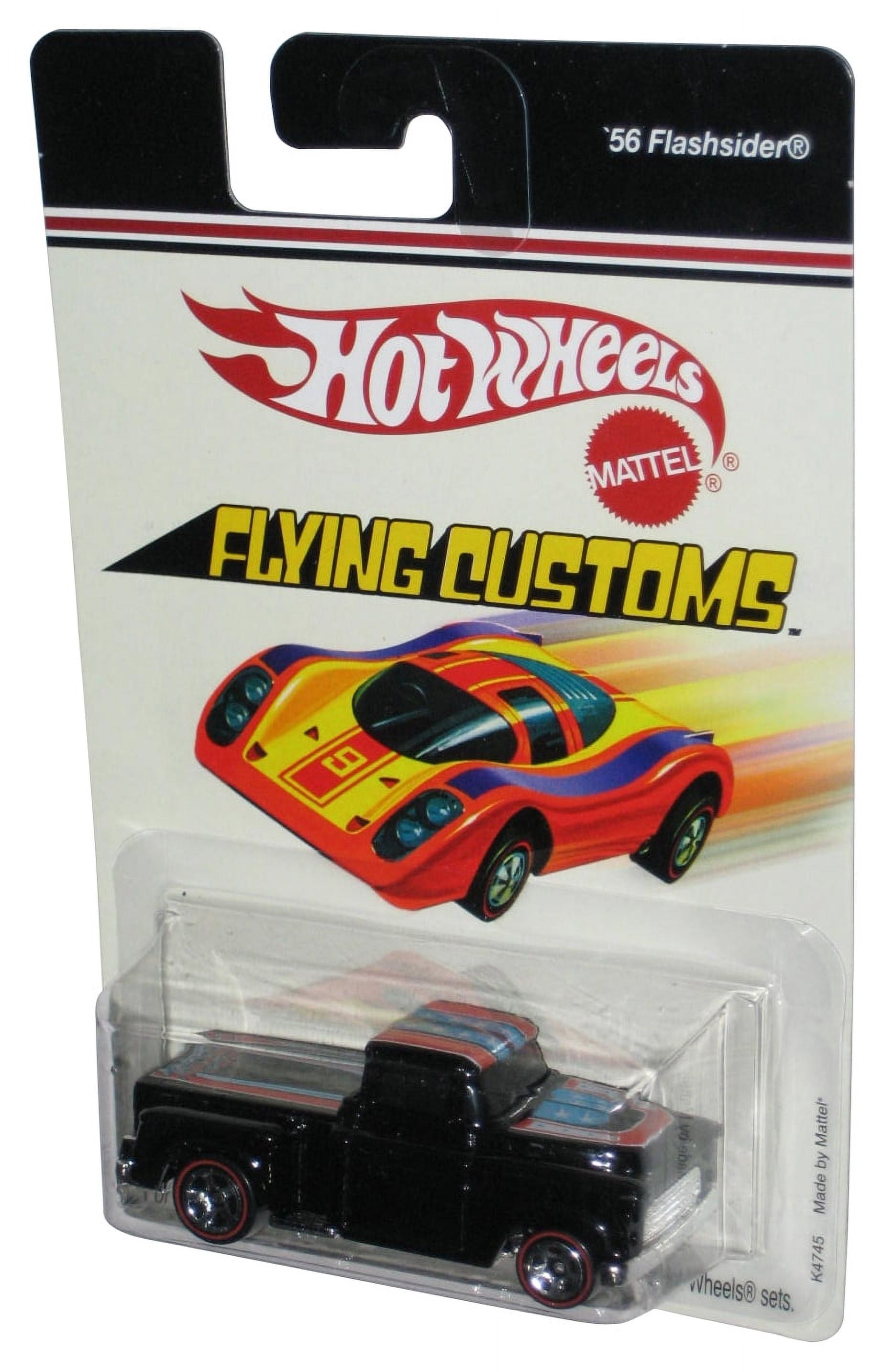 Hot Wheels Flying Customs '56 Flashsider (2006) Mattel Black Toy Truck ...