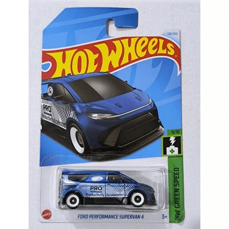 Hot Wheels Ford Performance SuperVan 4 128/250 HW Green Speed 9/10 ...