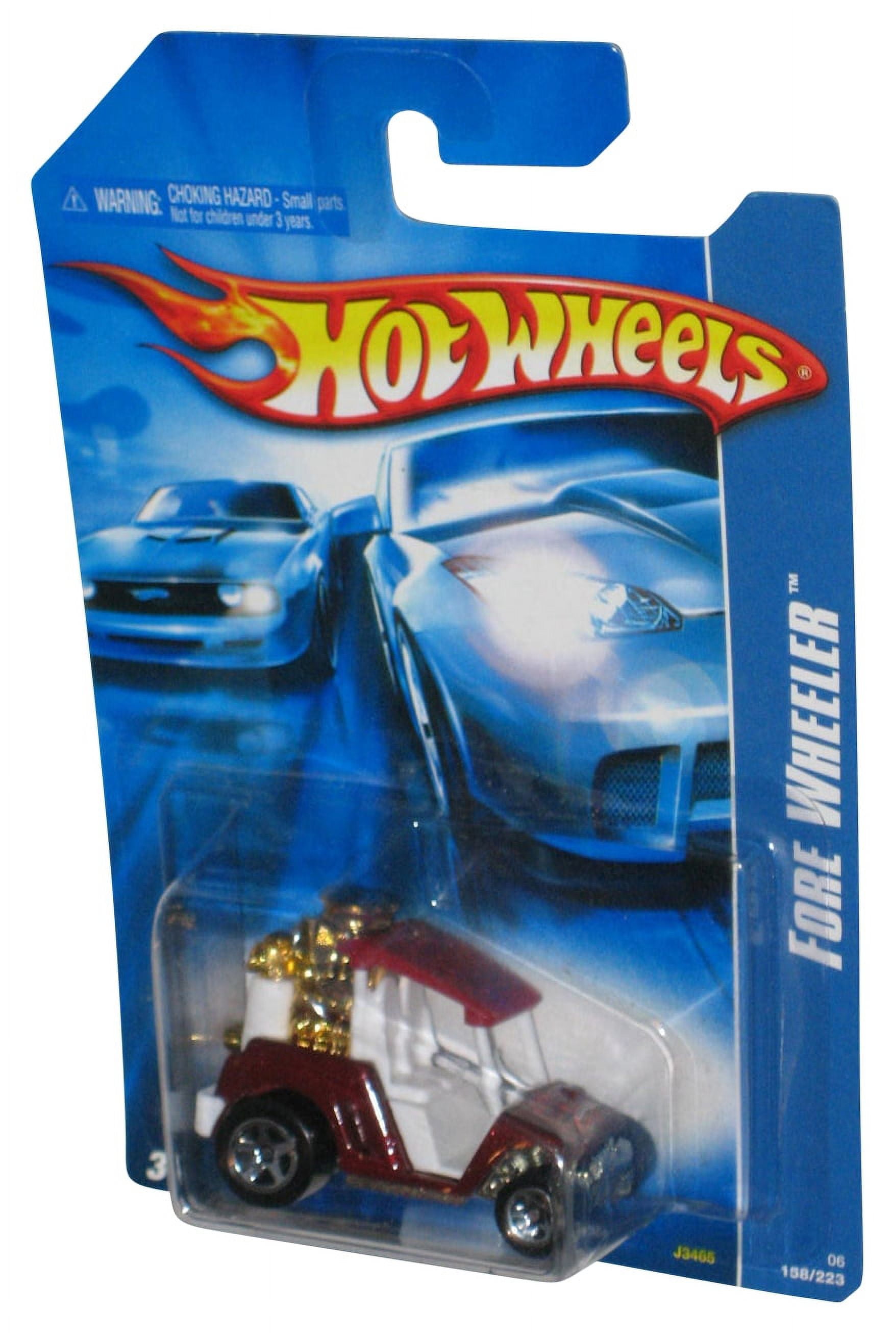 Hot Wheels Fore Wheeler (2006) Mattel Red & White Toy Car 158/223 ...