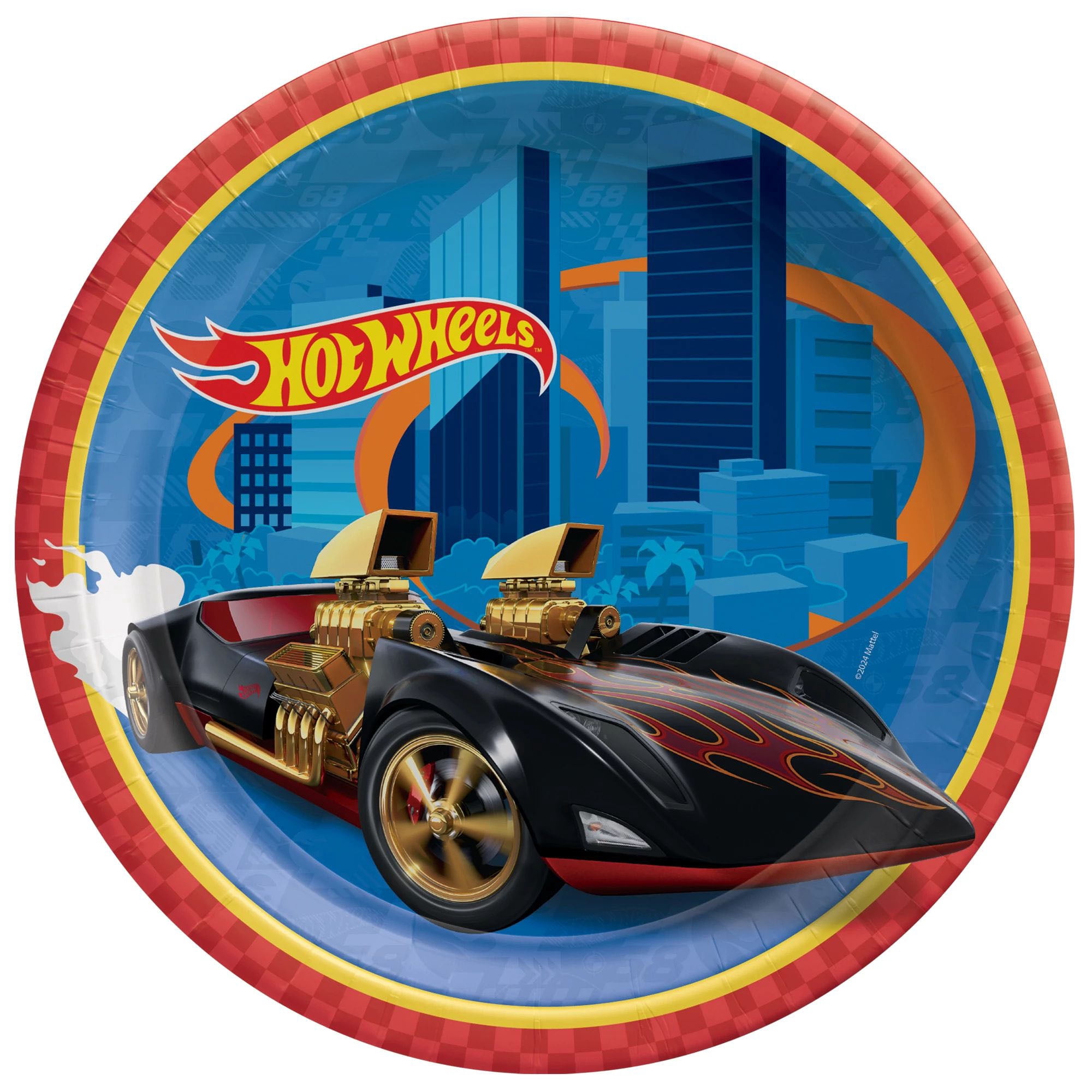 Hot Wheels 'Full Throttle' Small Paper Plates (8ct) - Walmart.com