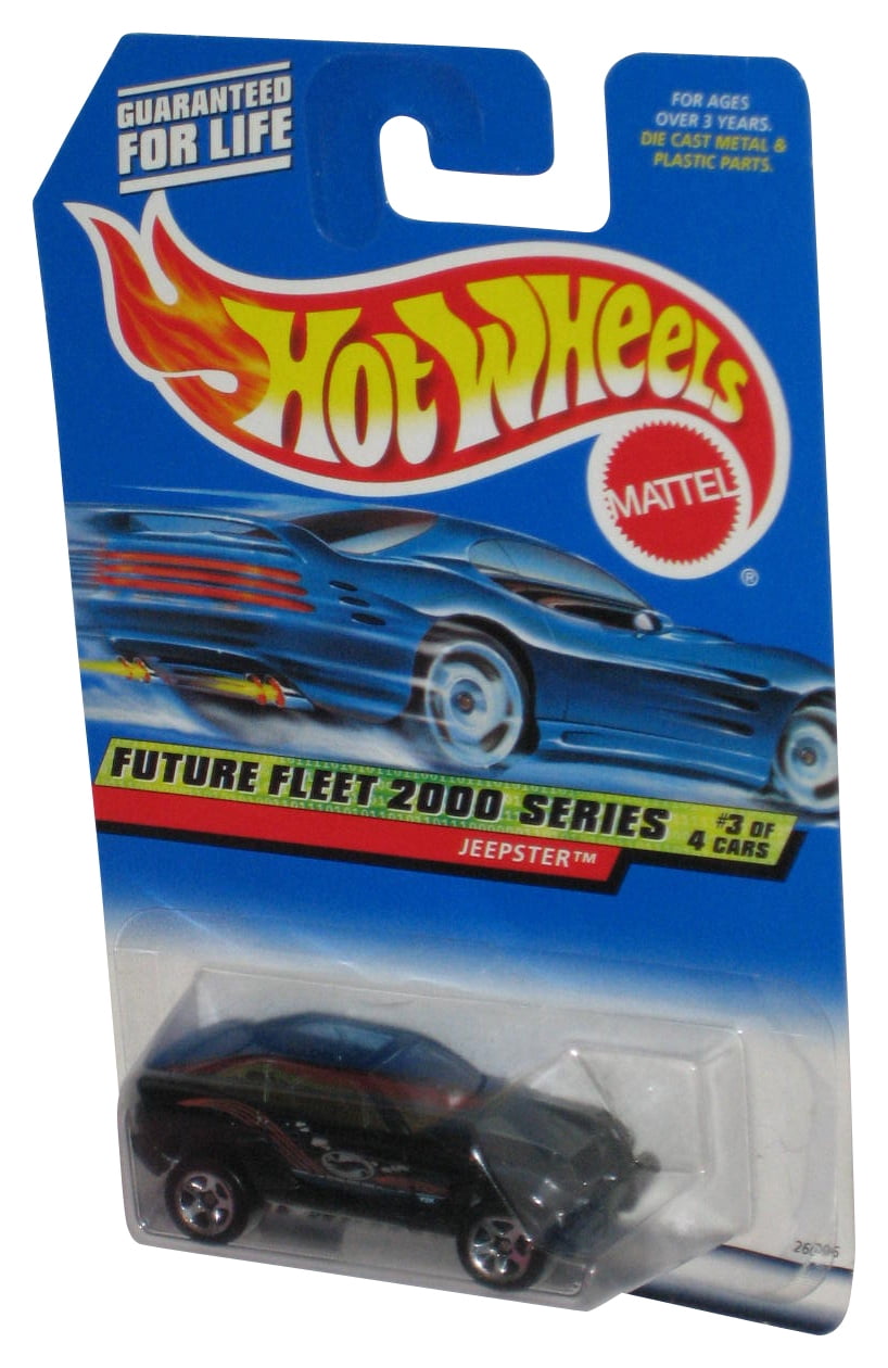 Hot Wheels Future Fleet 2000 Series Jeepster Black Toy Car 3/4 ...
