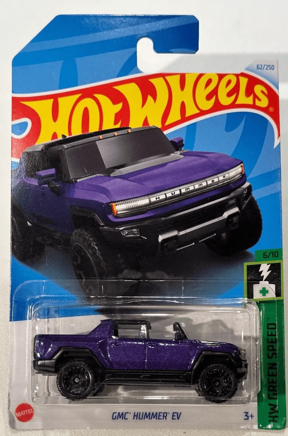 Hot Wheels GMC Hummer EV 62/250 HW Green Speed 6/10 - Walmart.com