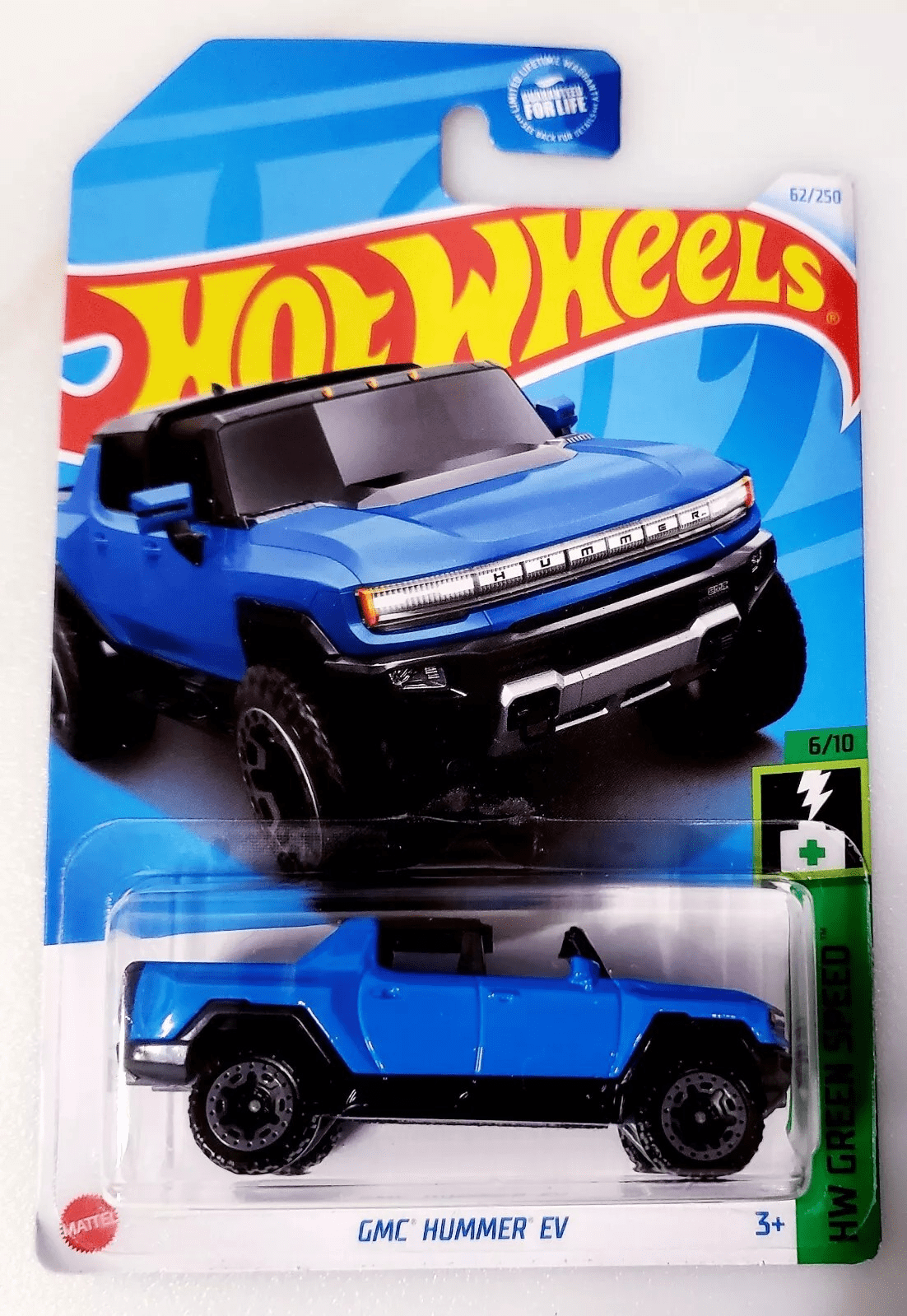 Hot Wheels GMC Hummer EV 62/250 HW Green Speed 6/10 - Walmart.com