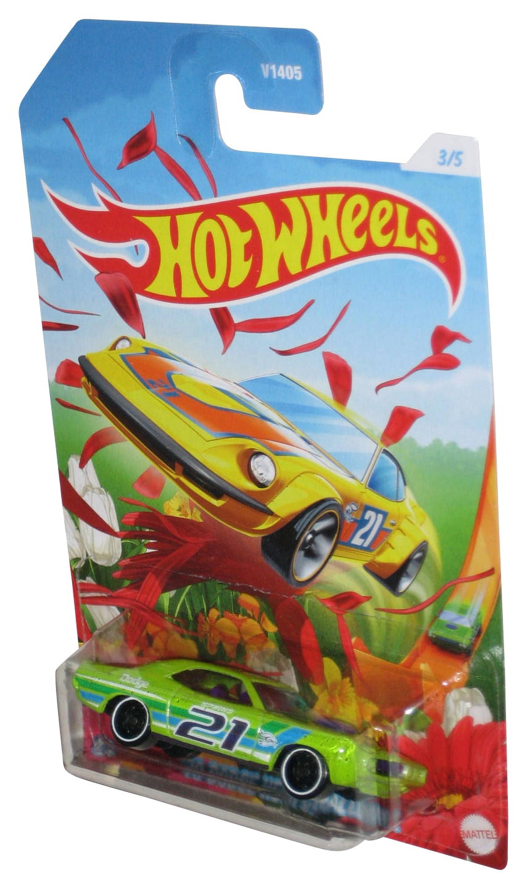Hot Wheels Green '70 Dodge Hemi Challenger (2020) Mattel Toy Car 3/5 ...