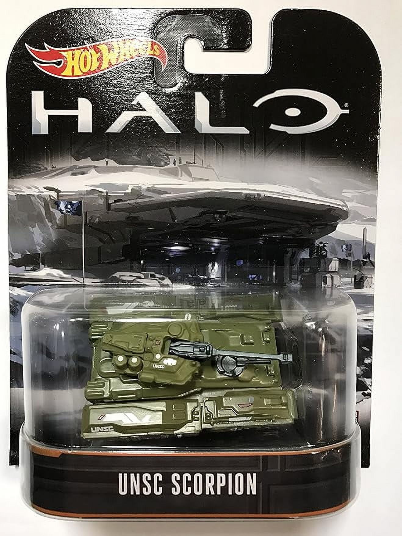Hot Wheels - HALO UNSC SCORPION Mattel New (BONUS 1 FUN CHOPS ...