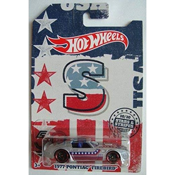 Hot Wheels HOT WHEELSSTARS & Stripes 50TH Edition, Silver 1977 Pontiac ...