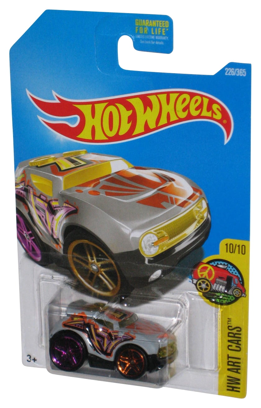Hot Wheels HW Art 10/10 (2015) Silver Rocket Box Toy Car 226/365 ...