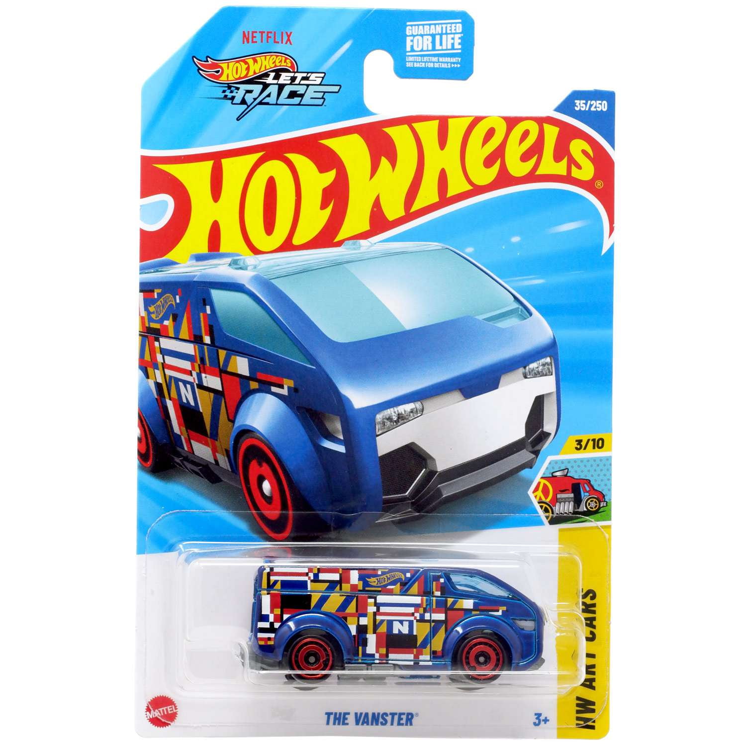 Hot Wheels HW Art Cars The Vanster Diecast Car - Walmart.com
