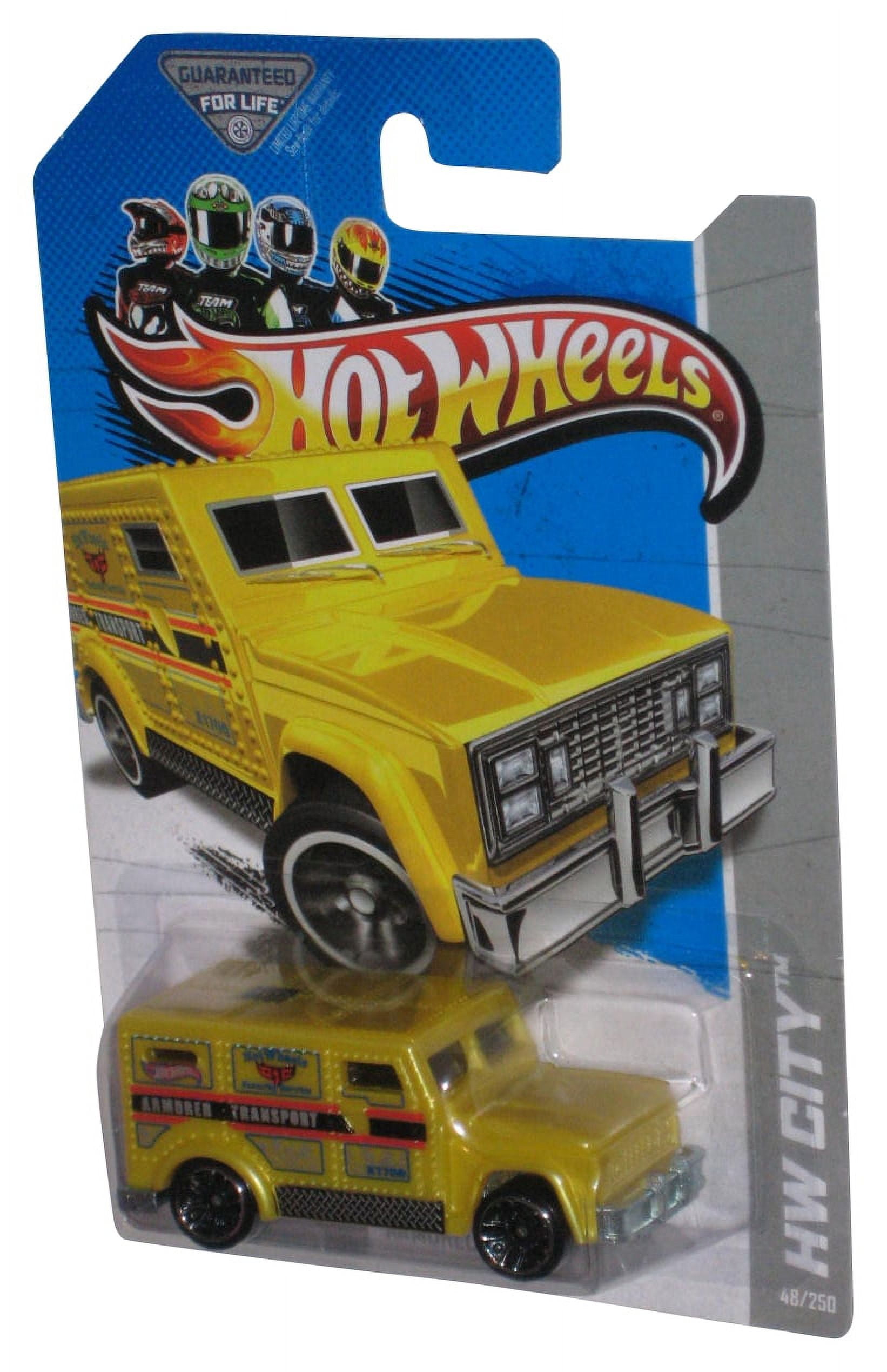 Hot Wheels HW City (2012) Yellow Armored Truck Toy 48/250 - Walmart.com