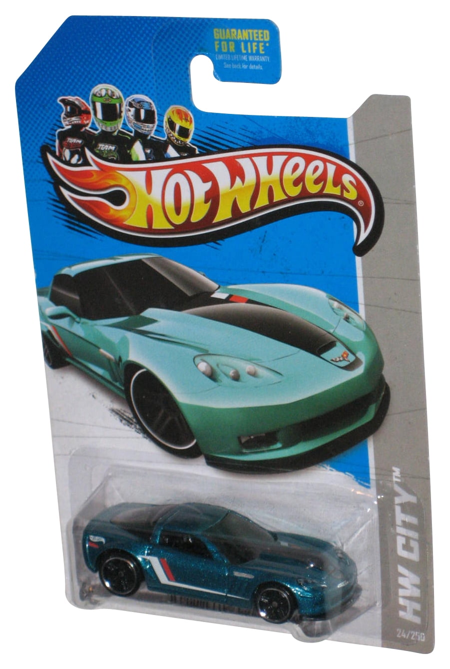 Hot Wheels HW City (2013) Blue '11 Corvette Grand Sport Car 24/250 ...