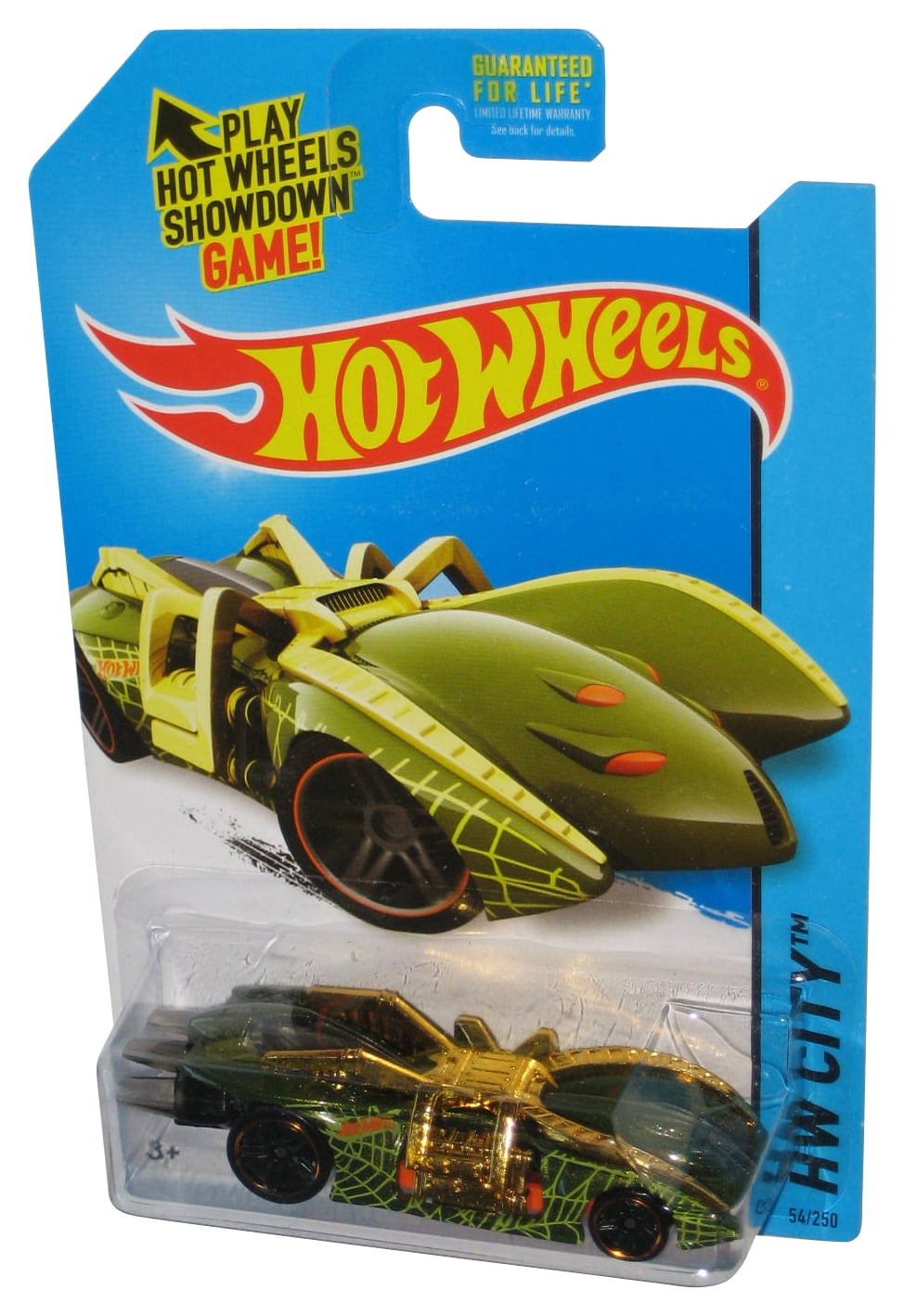 Hot Wheels HW City (2013) Green Arachnorod Toy Car 54/250 - Walmart.com