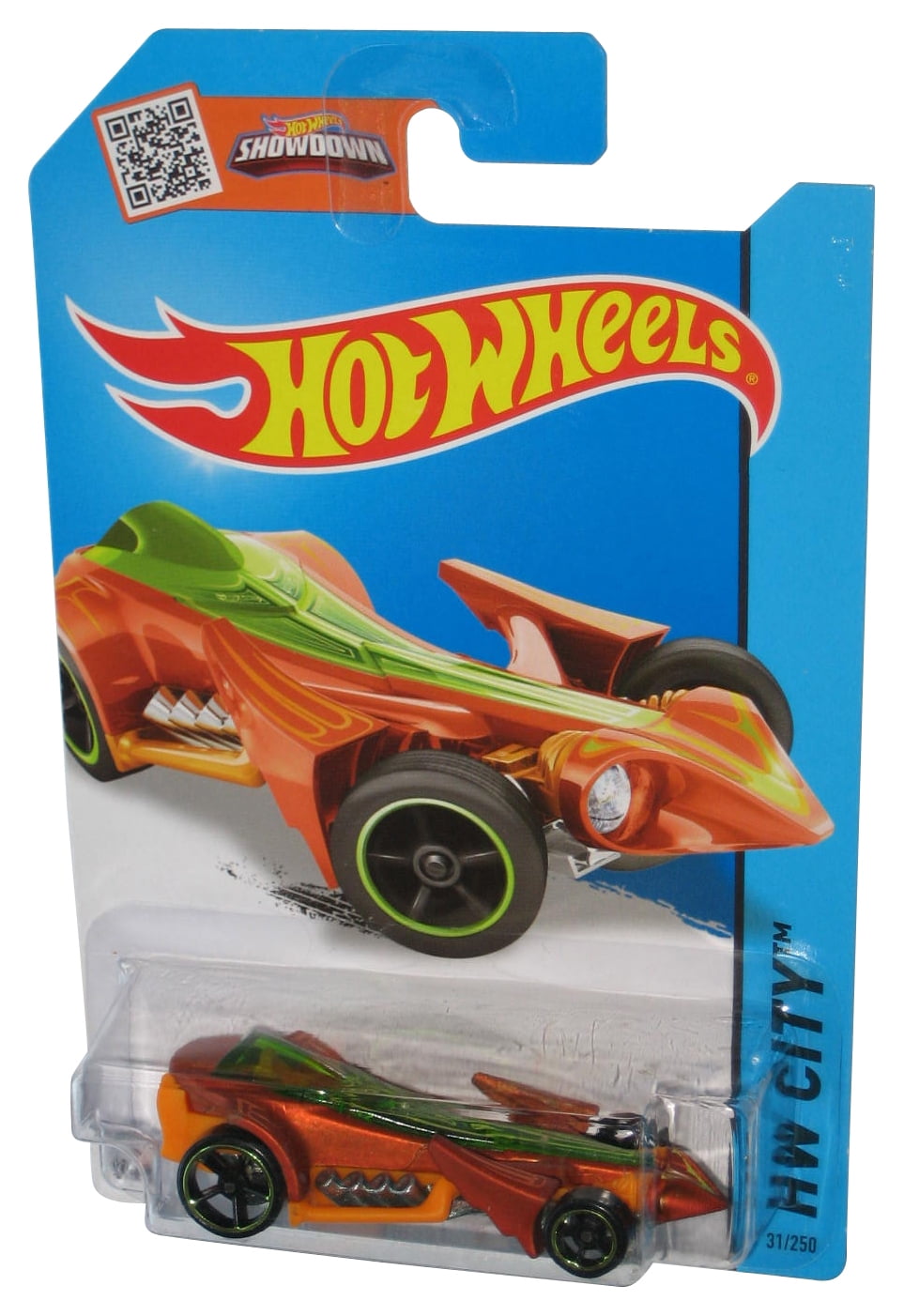 Hot Wheels HW City (2013) Orange & Green Preying Menace Toy Car 31/250 ...